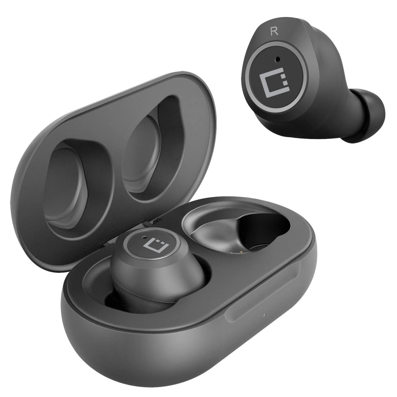 Premium In-Ear True Wireless Bluetooth v5.3 Earbuds with Charging Case ...