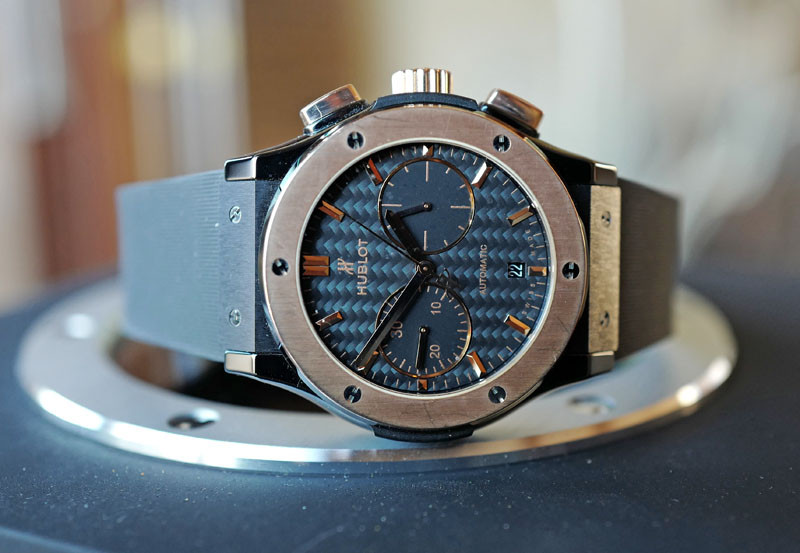 WatchNet: Luxury Time: FS HUBLOT Classic Fussion, King Gold Diamond ...