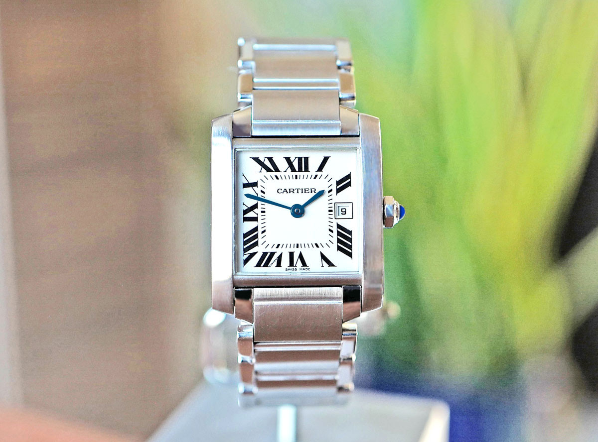 WatchNet: Trading Post: FS Rolex Oyster Perpetual Blue, Cartier Tank ...