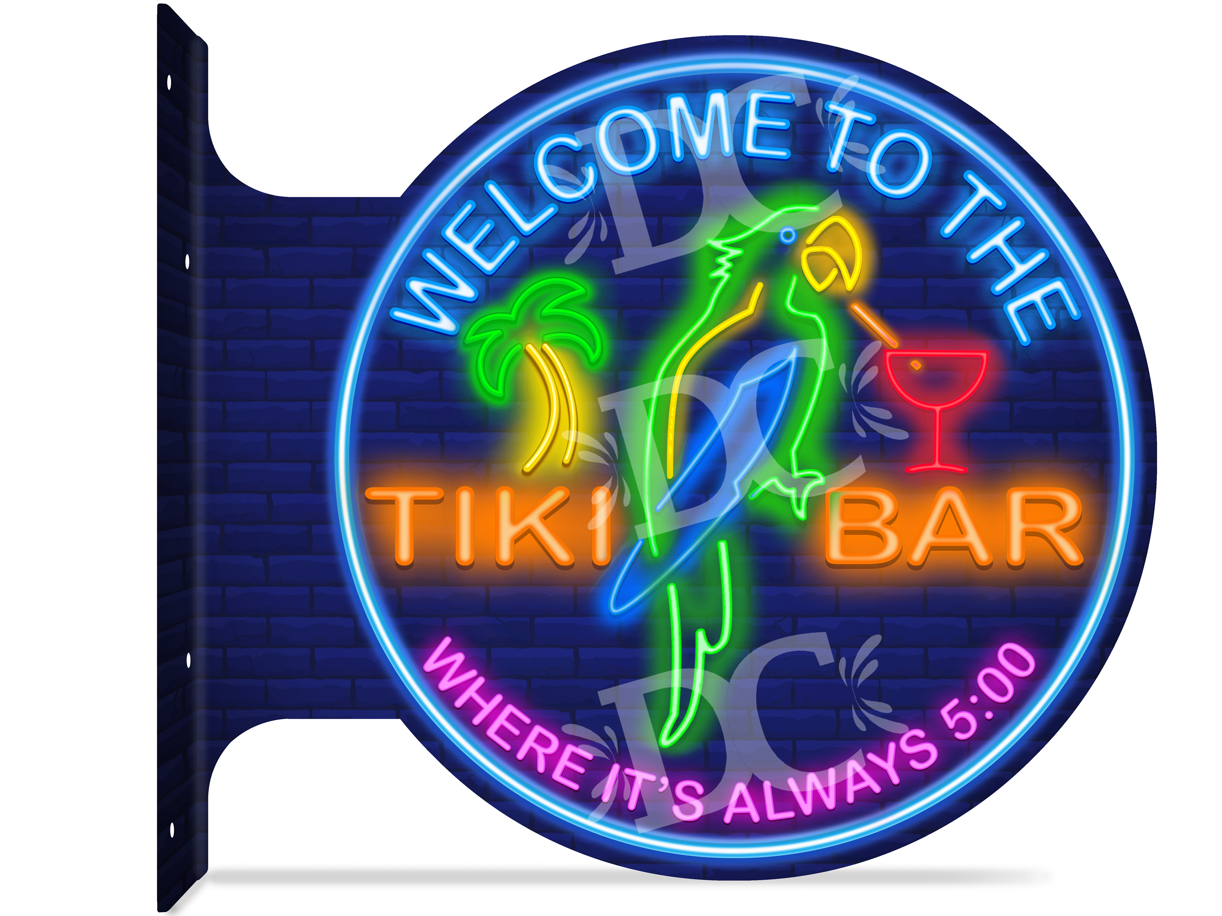 Flange Signs Are Here! Conserve wall space while showcasing unique ...