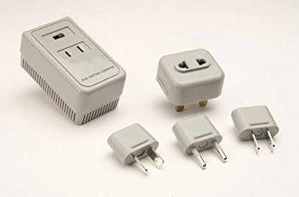 Go Travel Worldwide Adapter Kit + Dual Converter - Luggage Personalized