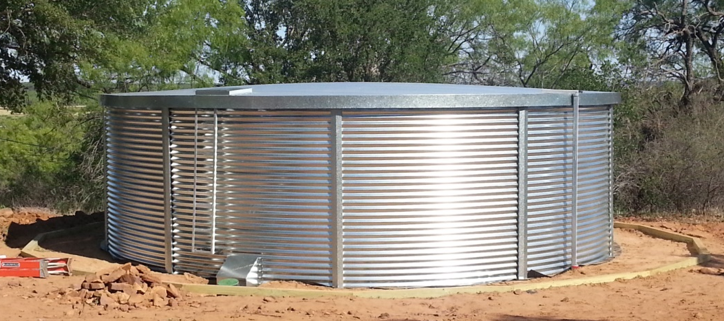 50,000 Gallon Aquamate Water Storage Tank - Rainwater Equipment LLC