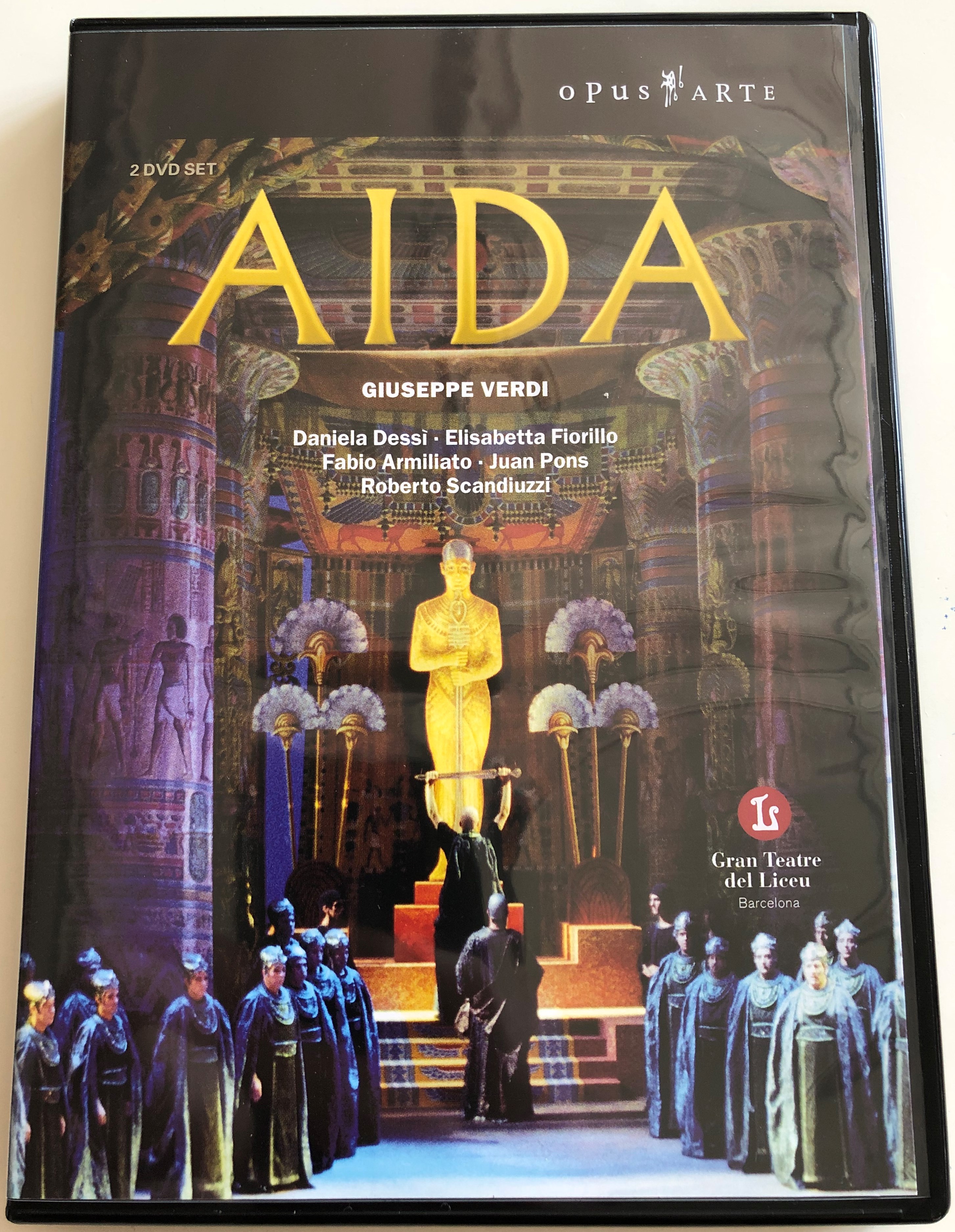 Aida - Giuseppe Verdi 2 DVD Set 2004 / Daniela Dessi, Elisabetta ...