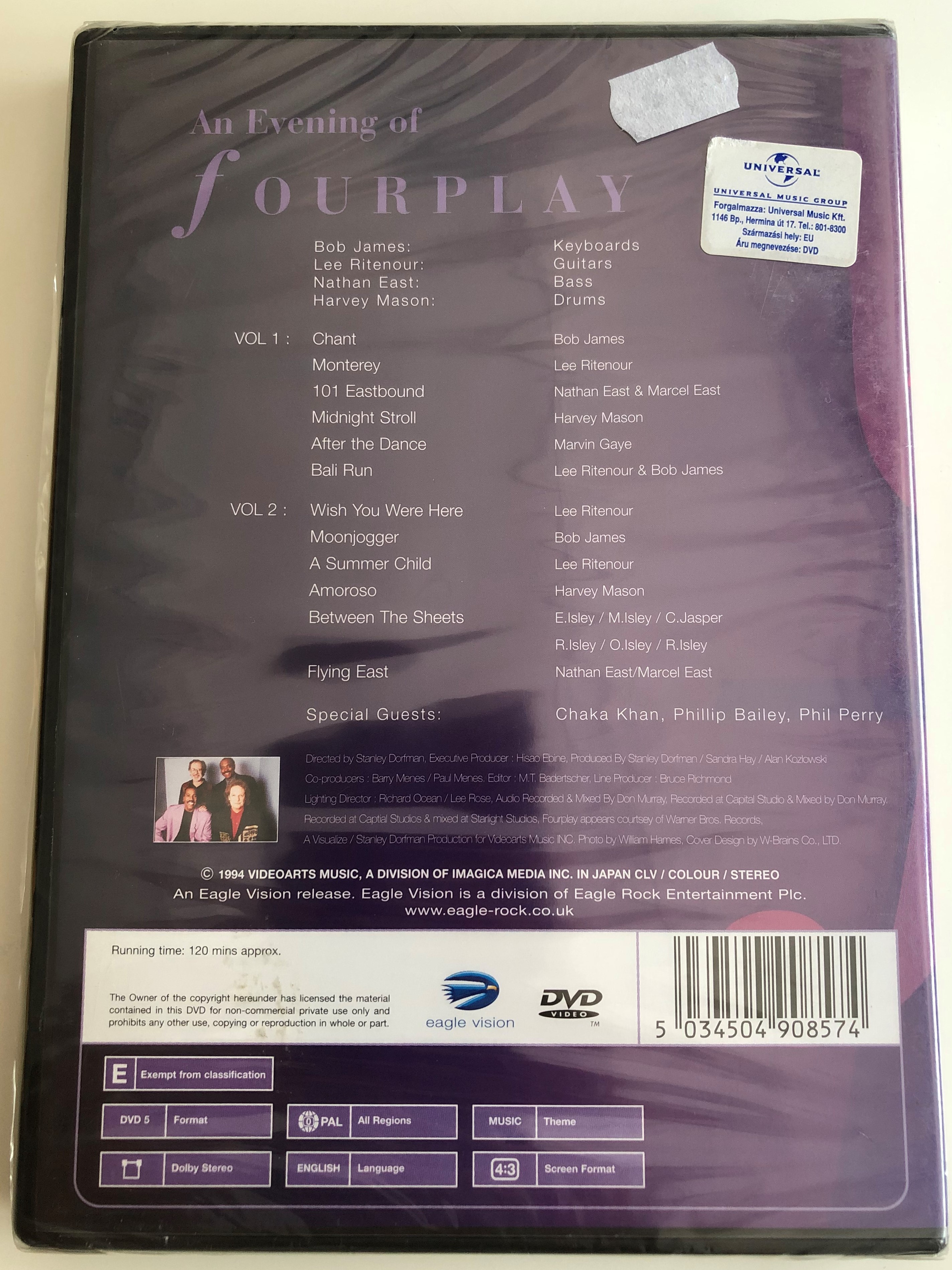 An Evening of FOURPLAY DVD | Live Jazz Performance | Special Guests