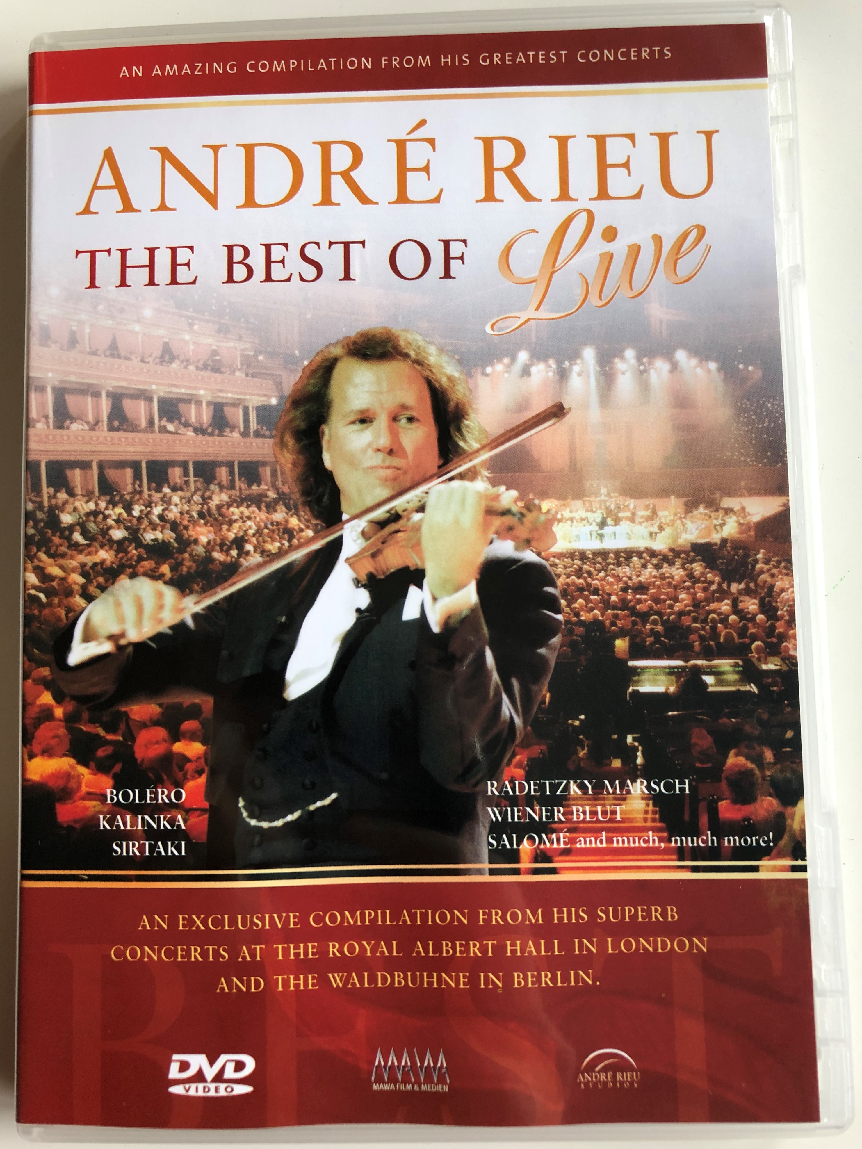 André Rieu - The Best of LIVE DVD An Exclusive Compilation from his ...