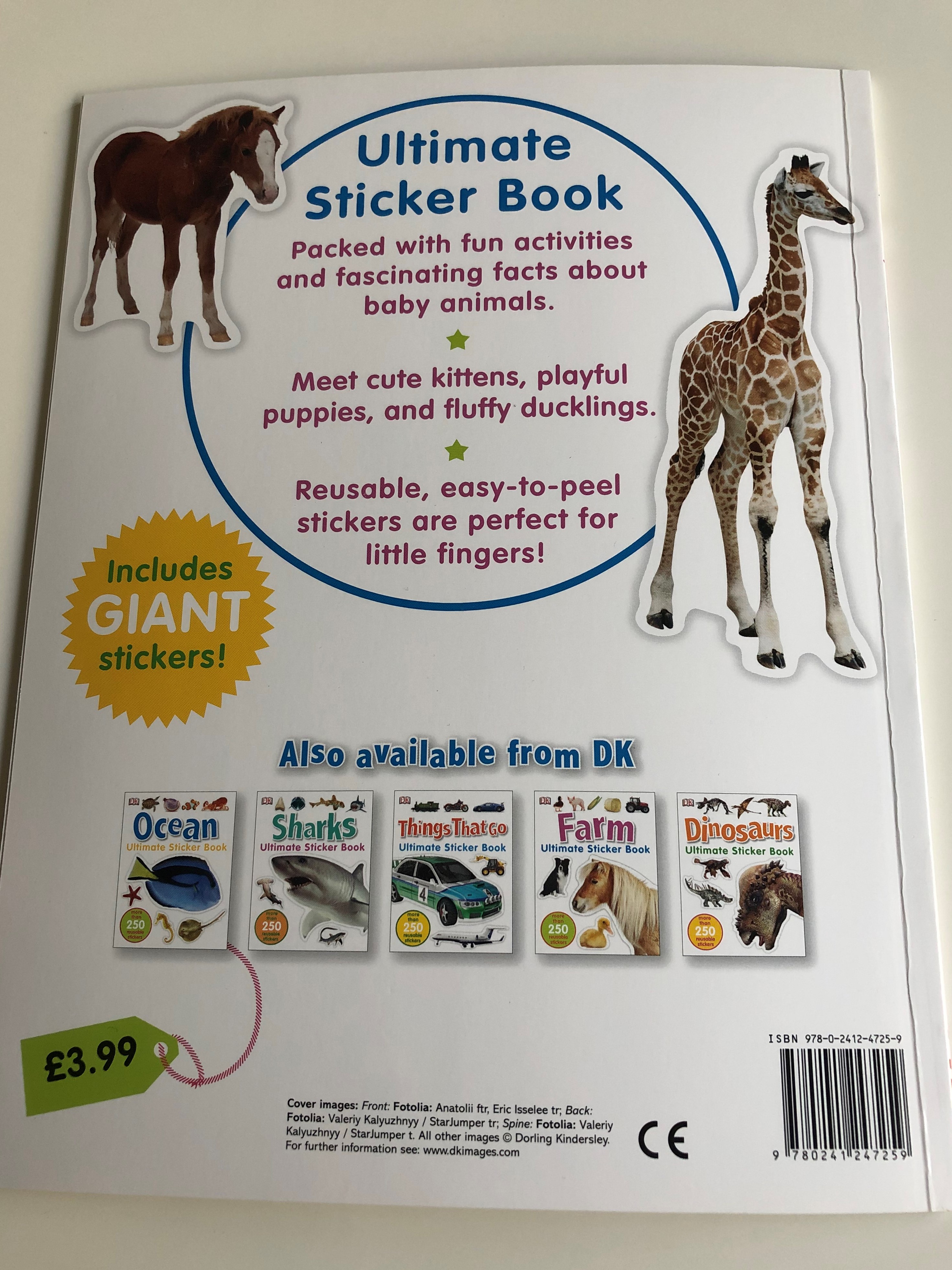 Baby Animals - Ultimate Sticker Book