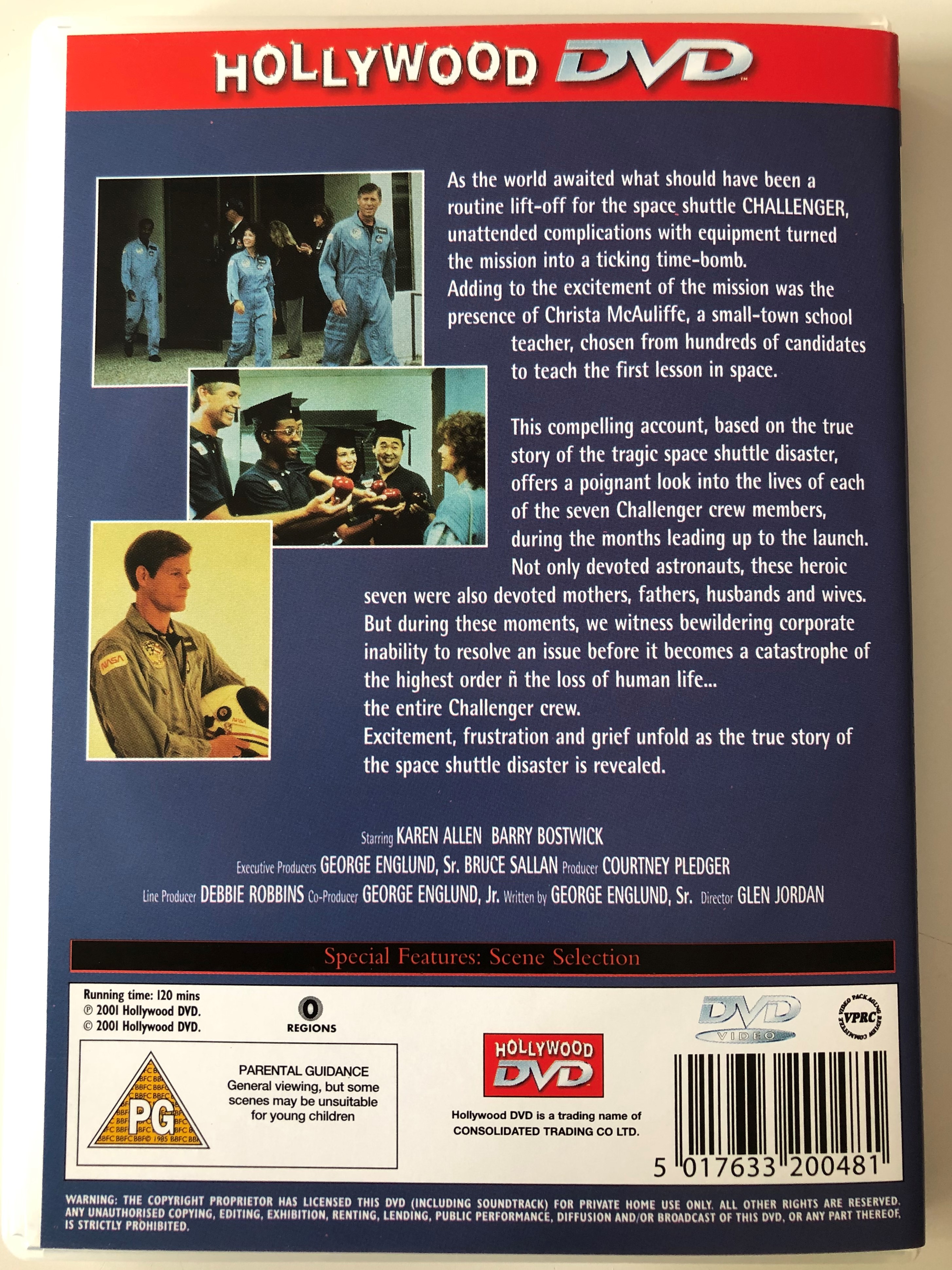 Challenger | Disaster Drama DVD