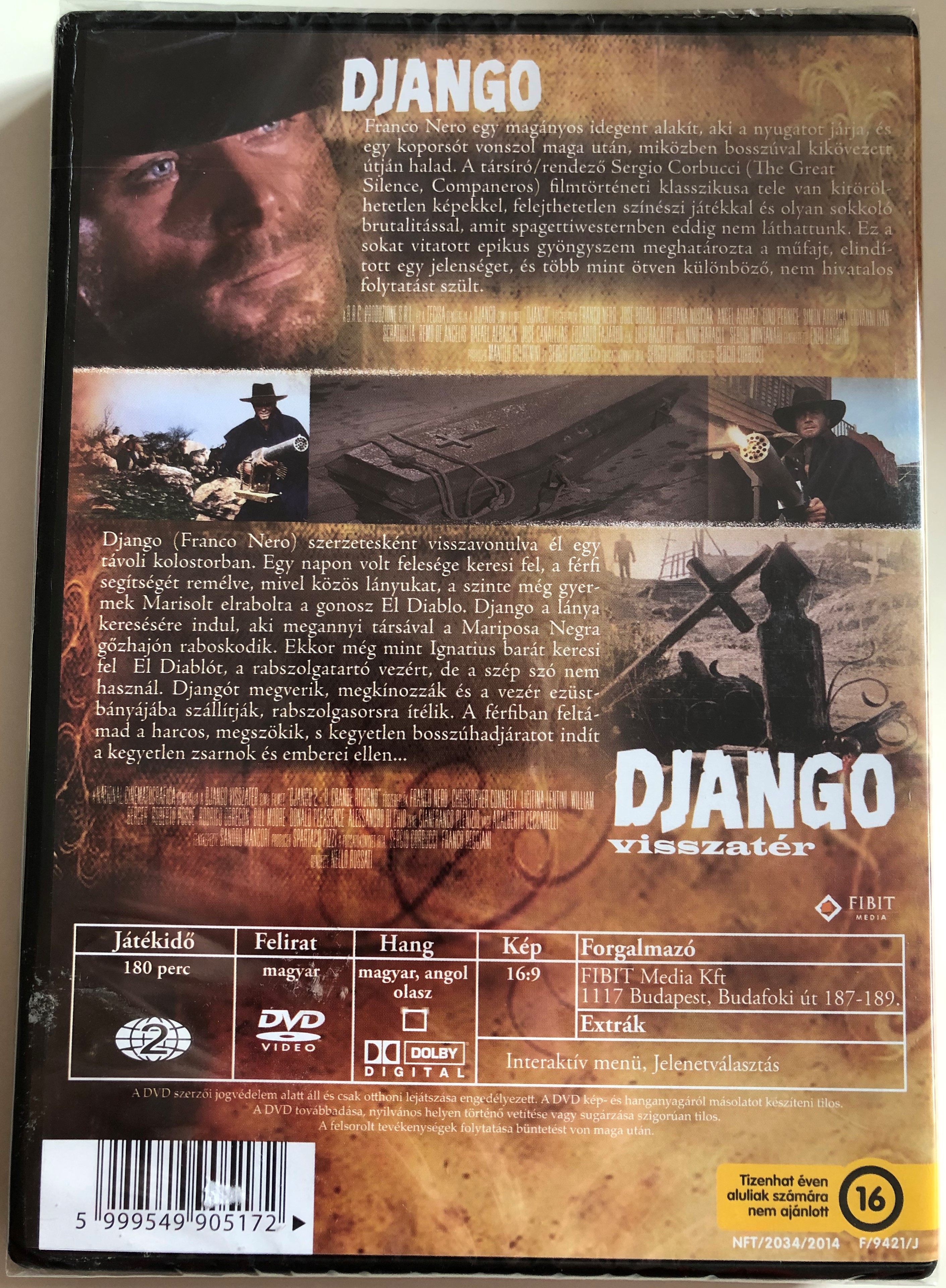 Django Twinpack DVD 1987 Django, Django 2 - Il Grande Ritorno (Django ...