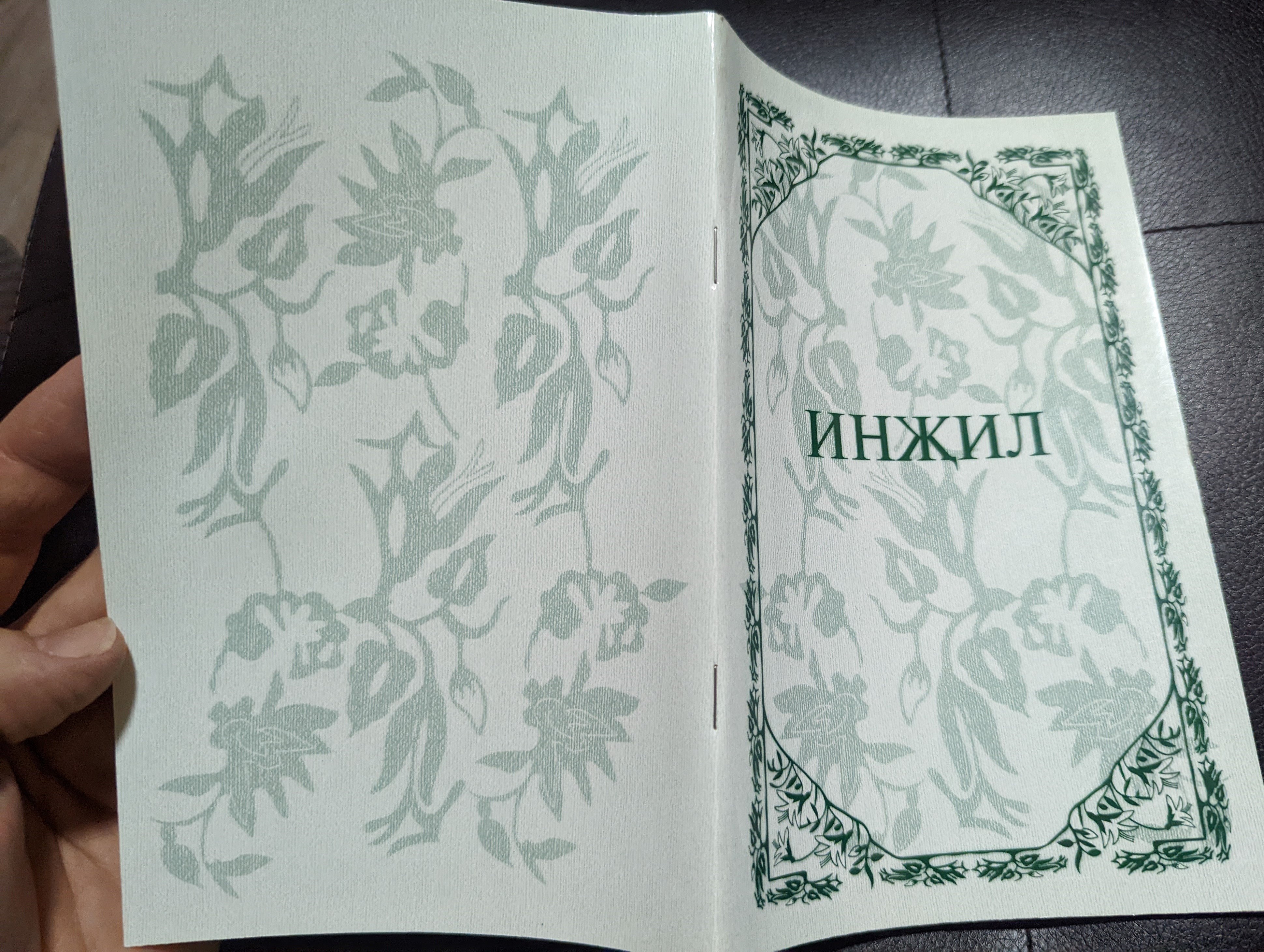 Dungan Language Gospel of Mark - Марк шехади Инжил