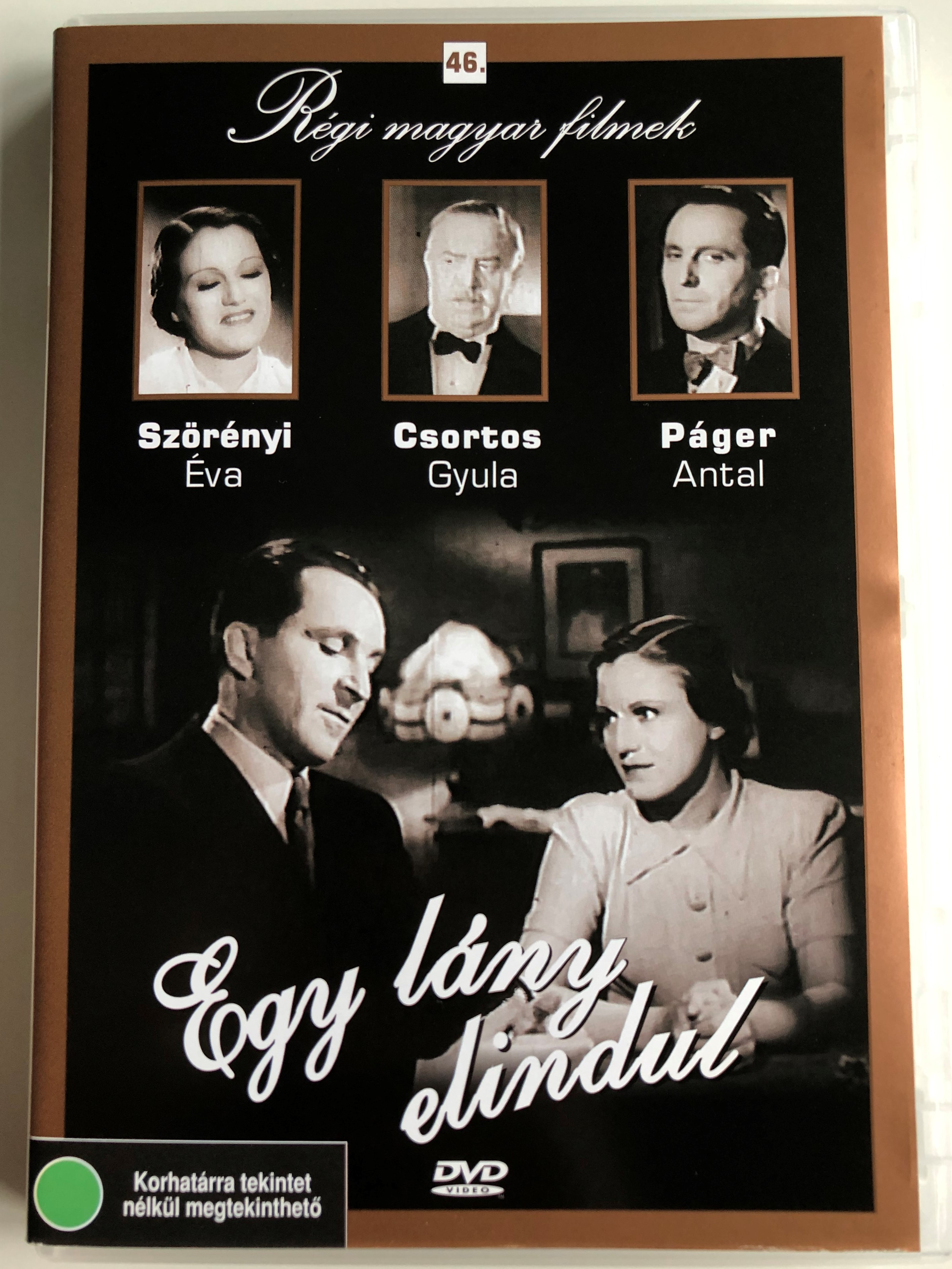 Egy lány elindul DVD 1937 / Directed by Székely István / Szereplők ...