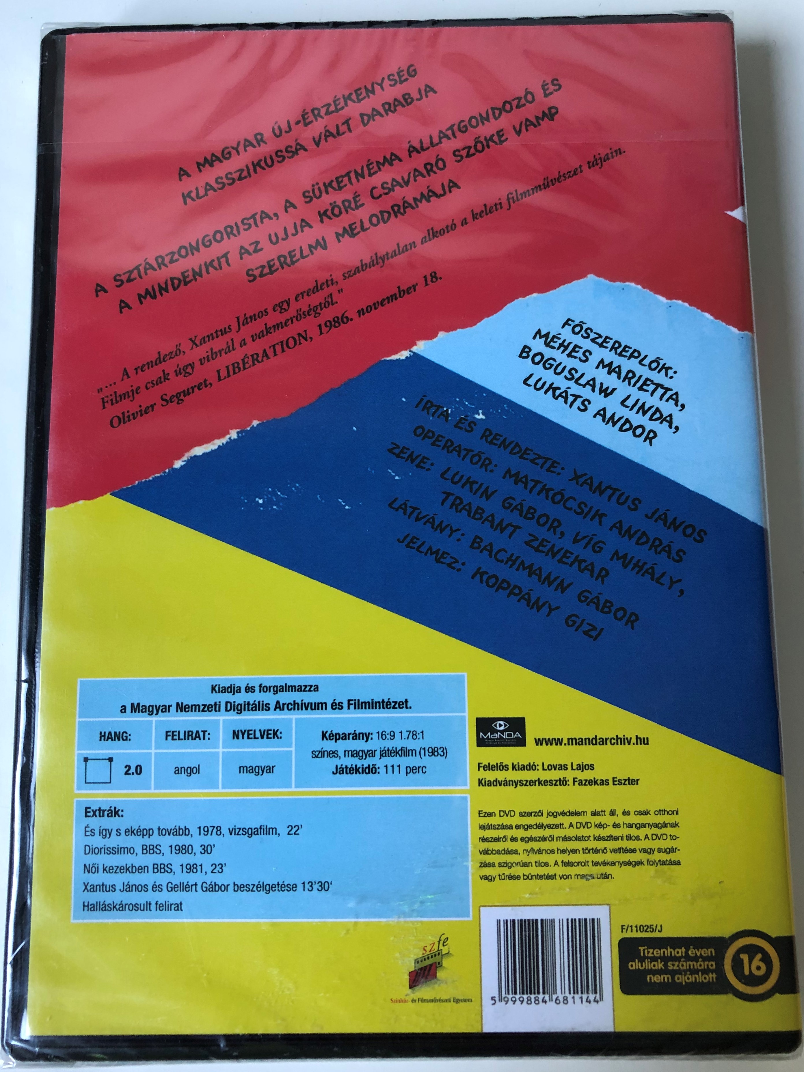 Eszkimó Asszony Fázik DVD 1984 Eskimo Woman Feel Cold / Directed by ...