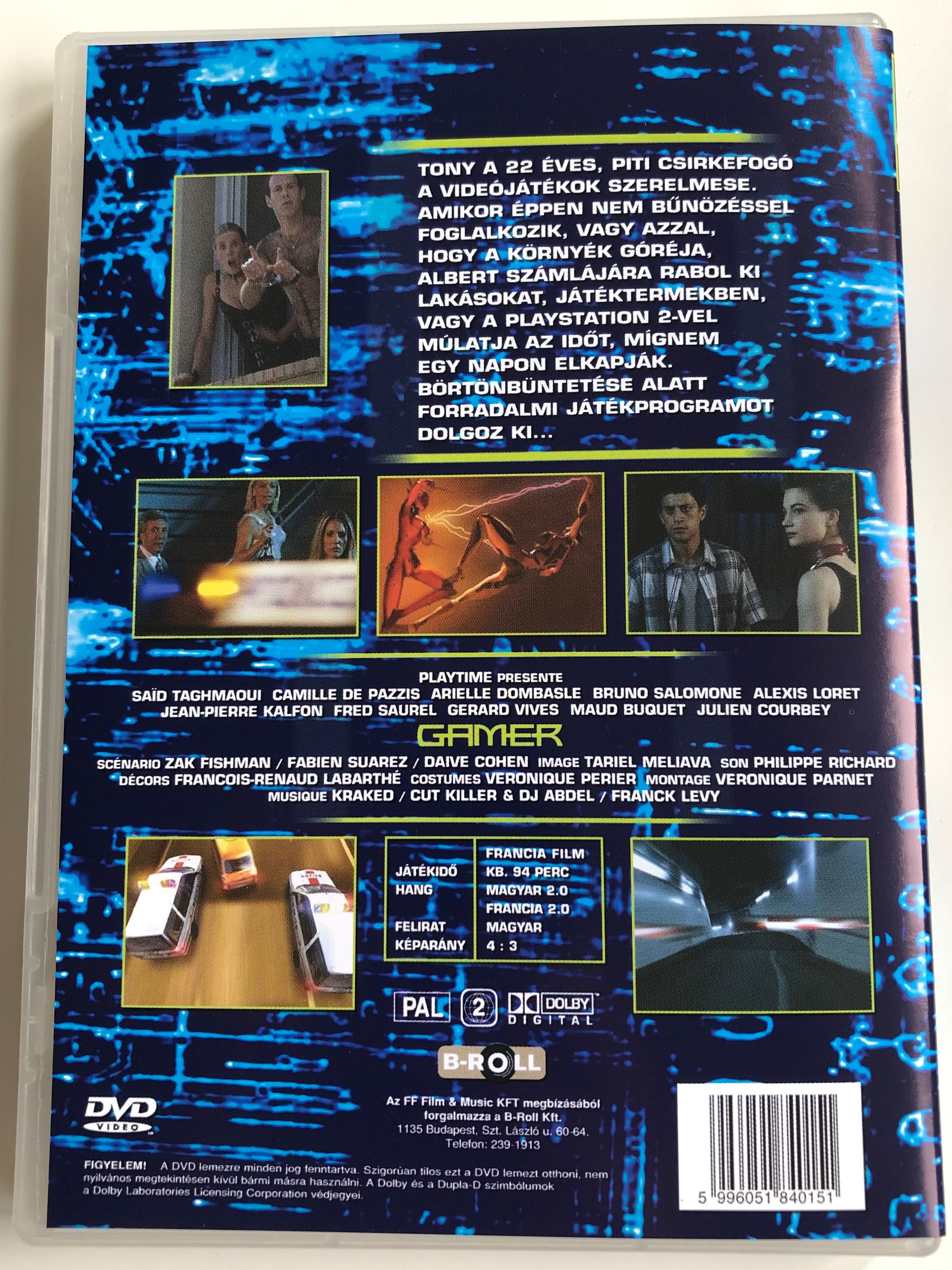 Gamer - French Comedy-Sci-Fi DVD