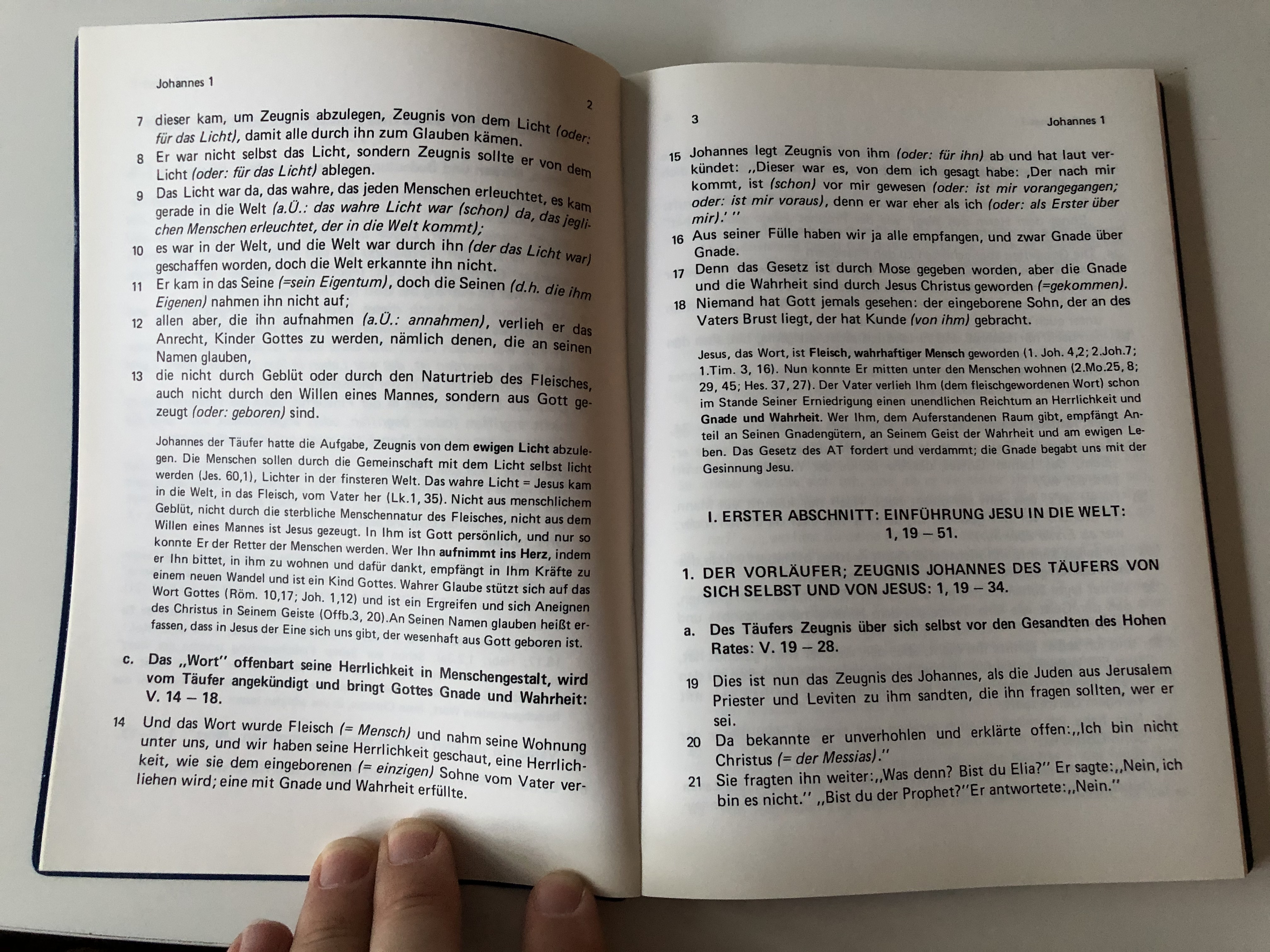 German Gospel of John by Hermann Menge