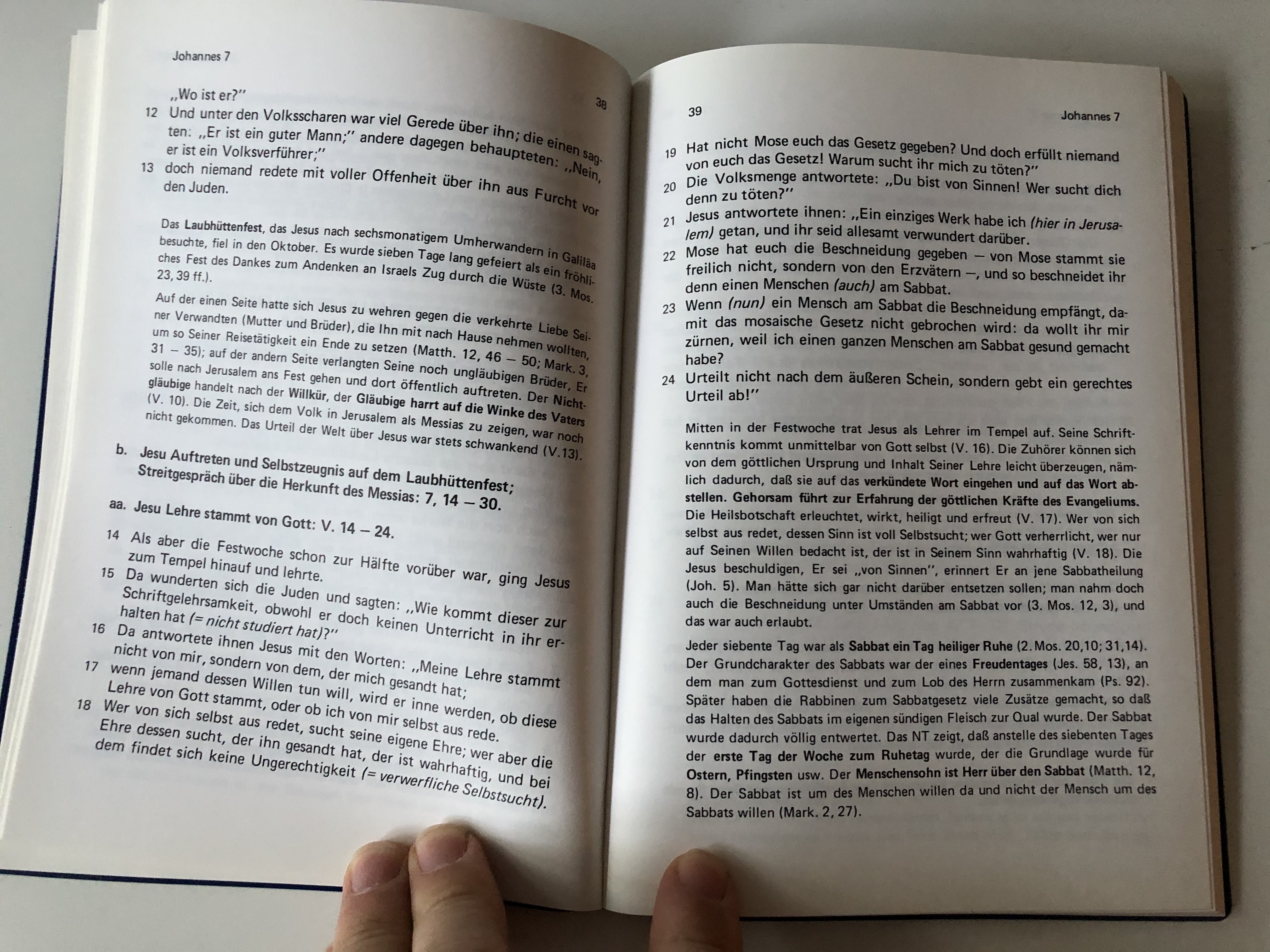 German Gospel of John by Hermann Menge