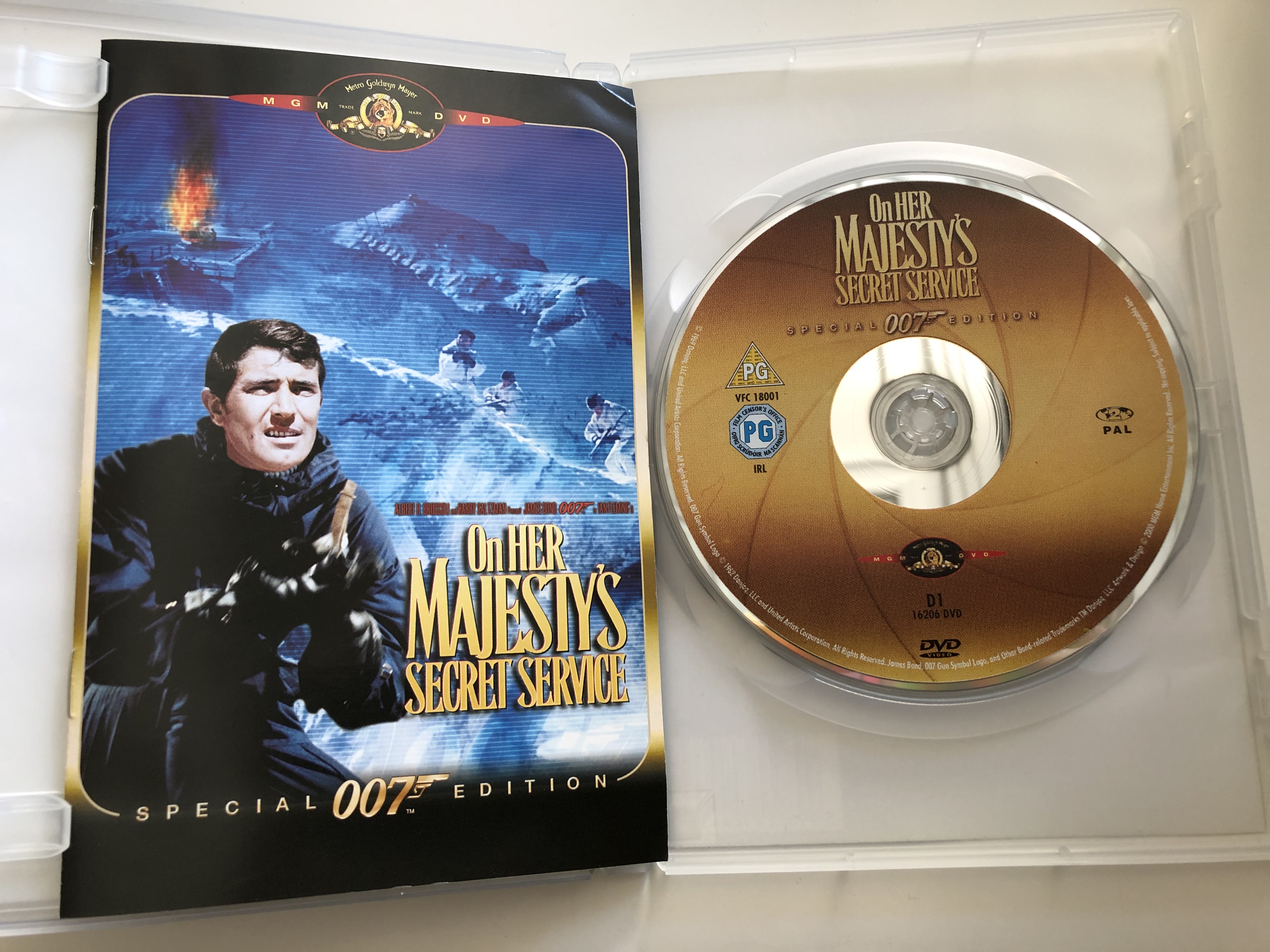 James Bond - On Her Majesty's Secret Service DVD 1969 Őfelsége ...