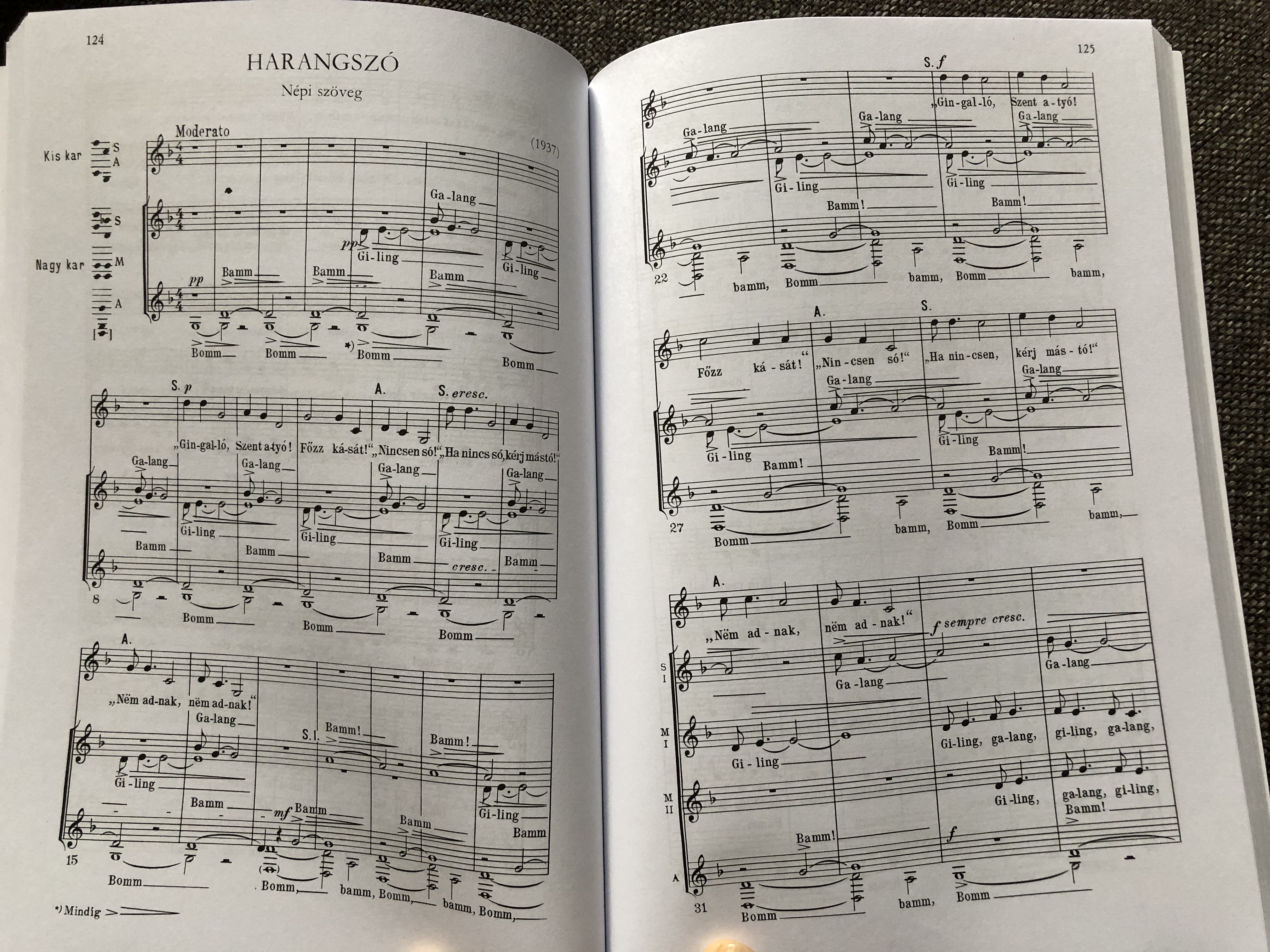 Kodály – Choral Works for Children and Female Voices