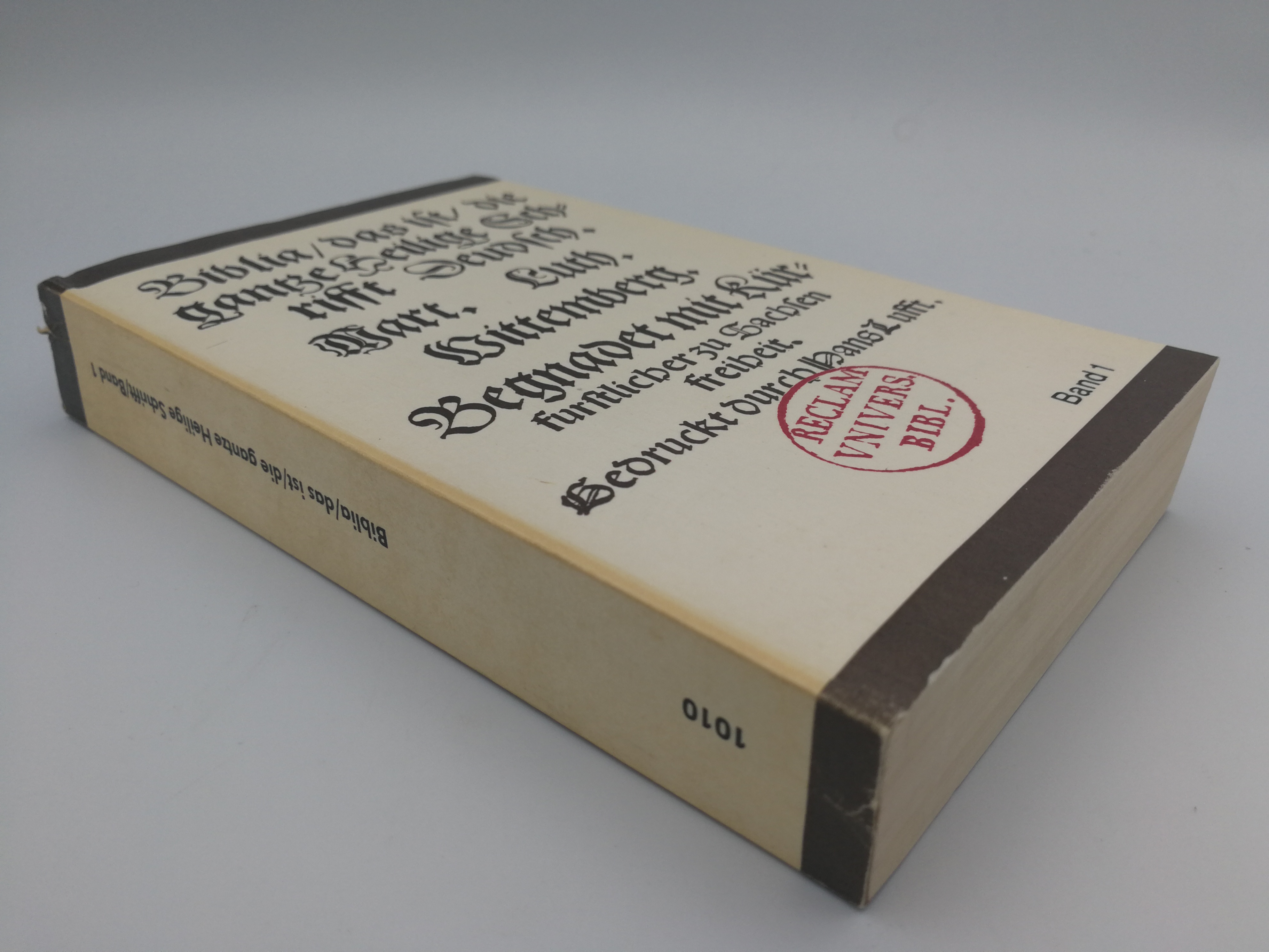Facsimile reprint of the first complete Luther Bible
