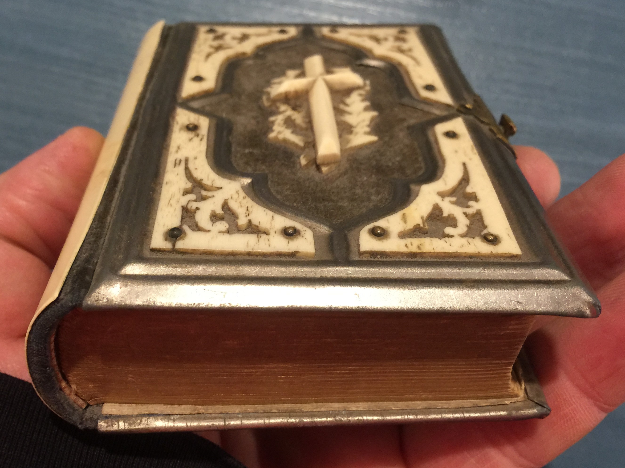 Antique German Catholic Prayer Book