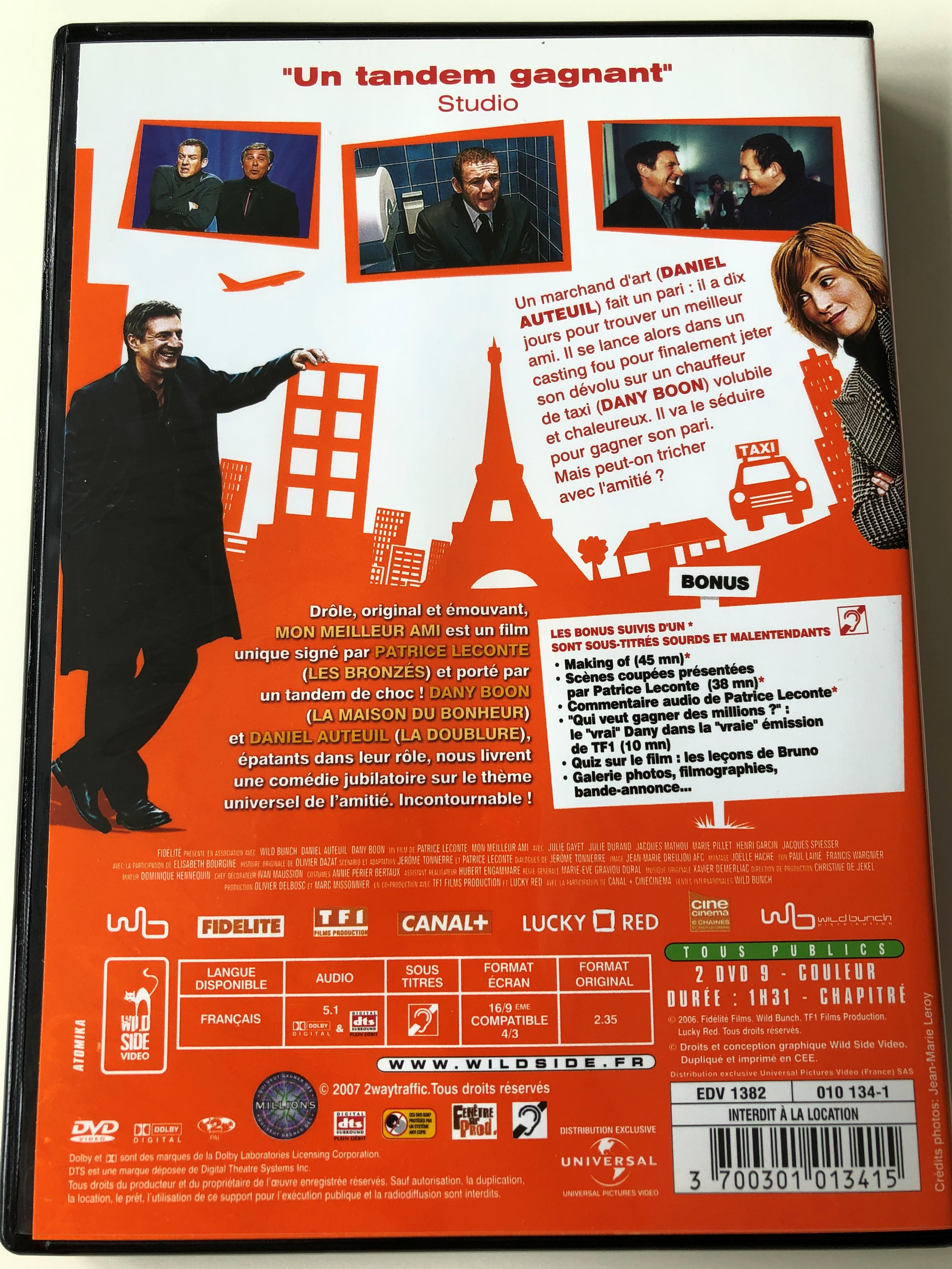 Mon meilleur ami 2 DVD 2015 My best friend / Directed by Patrice ...