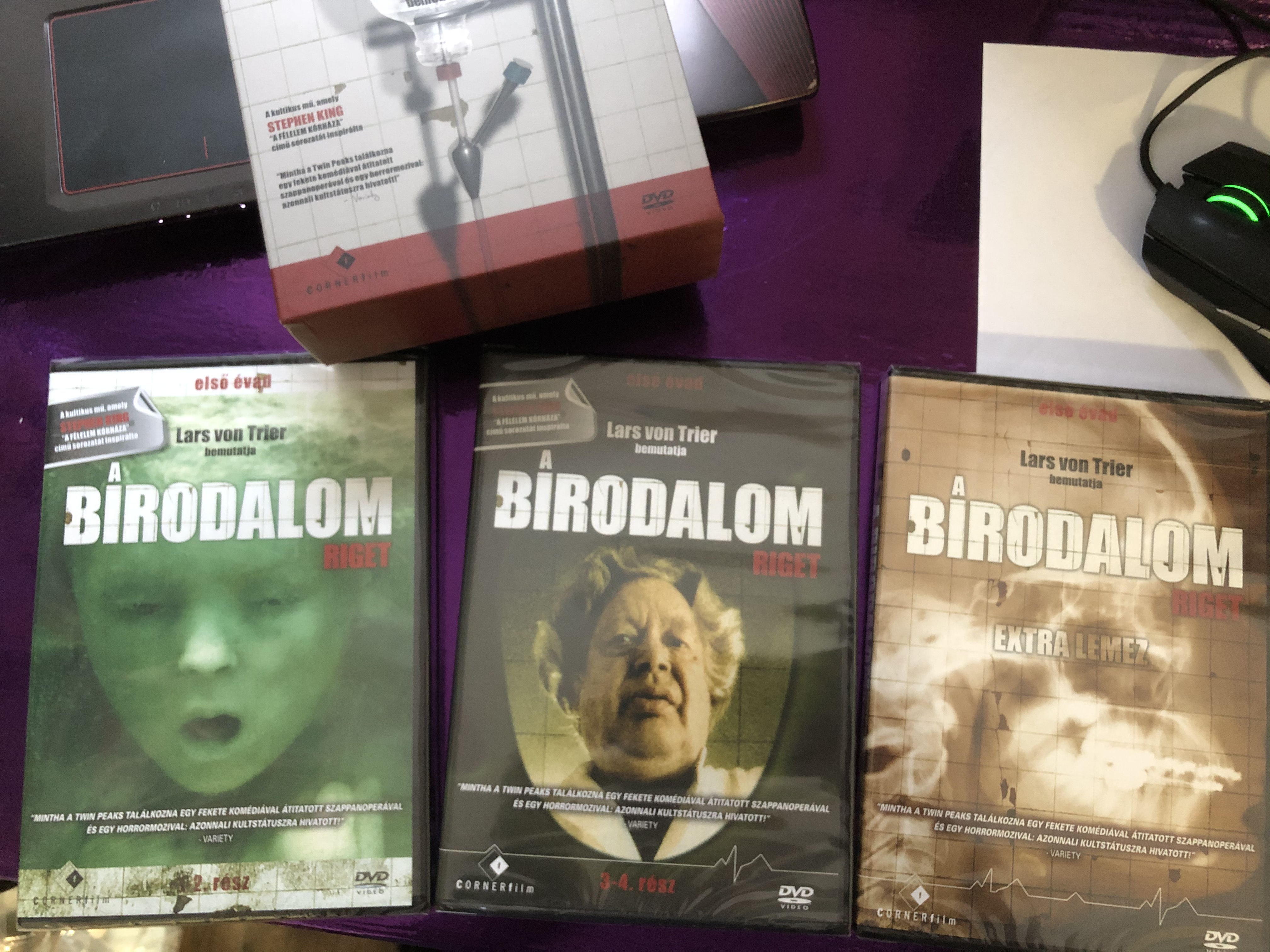 Riget (The Kingdom) 3-DVD BOX 1994 Birodalom / Directed by Lars von ...