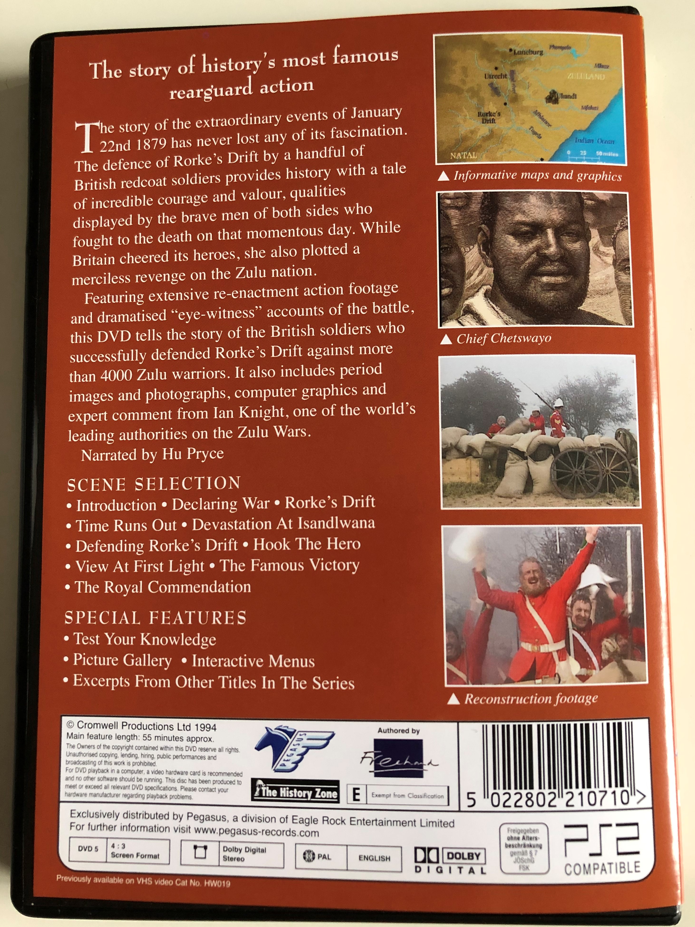 Rorke's Drift 1879 Against all odds DVD 1994 The history of Warfare ...