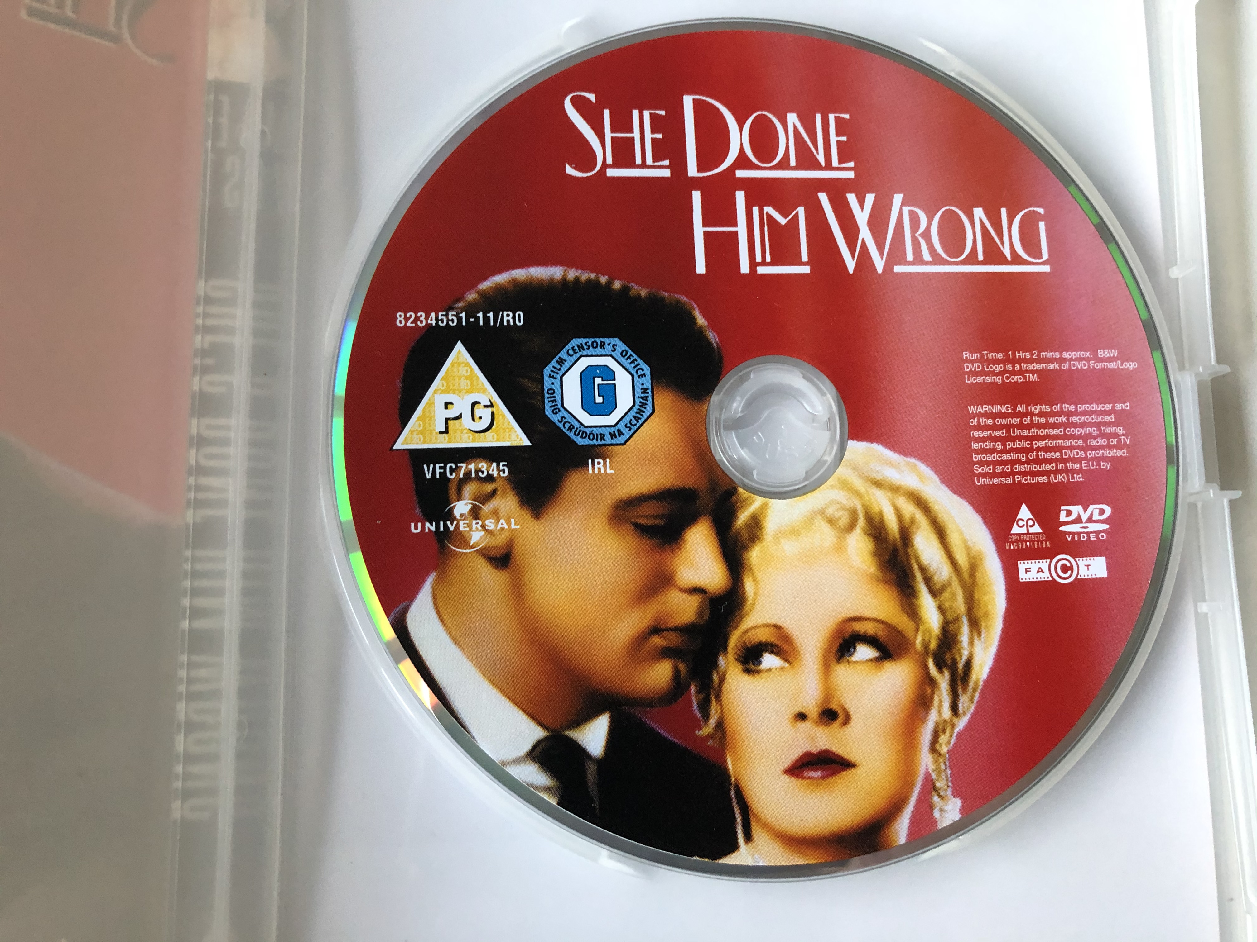 She Done Him Wrong DVD 1933 / Directed by Lowell Sherman / Starring ...