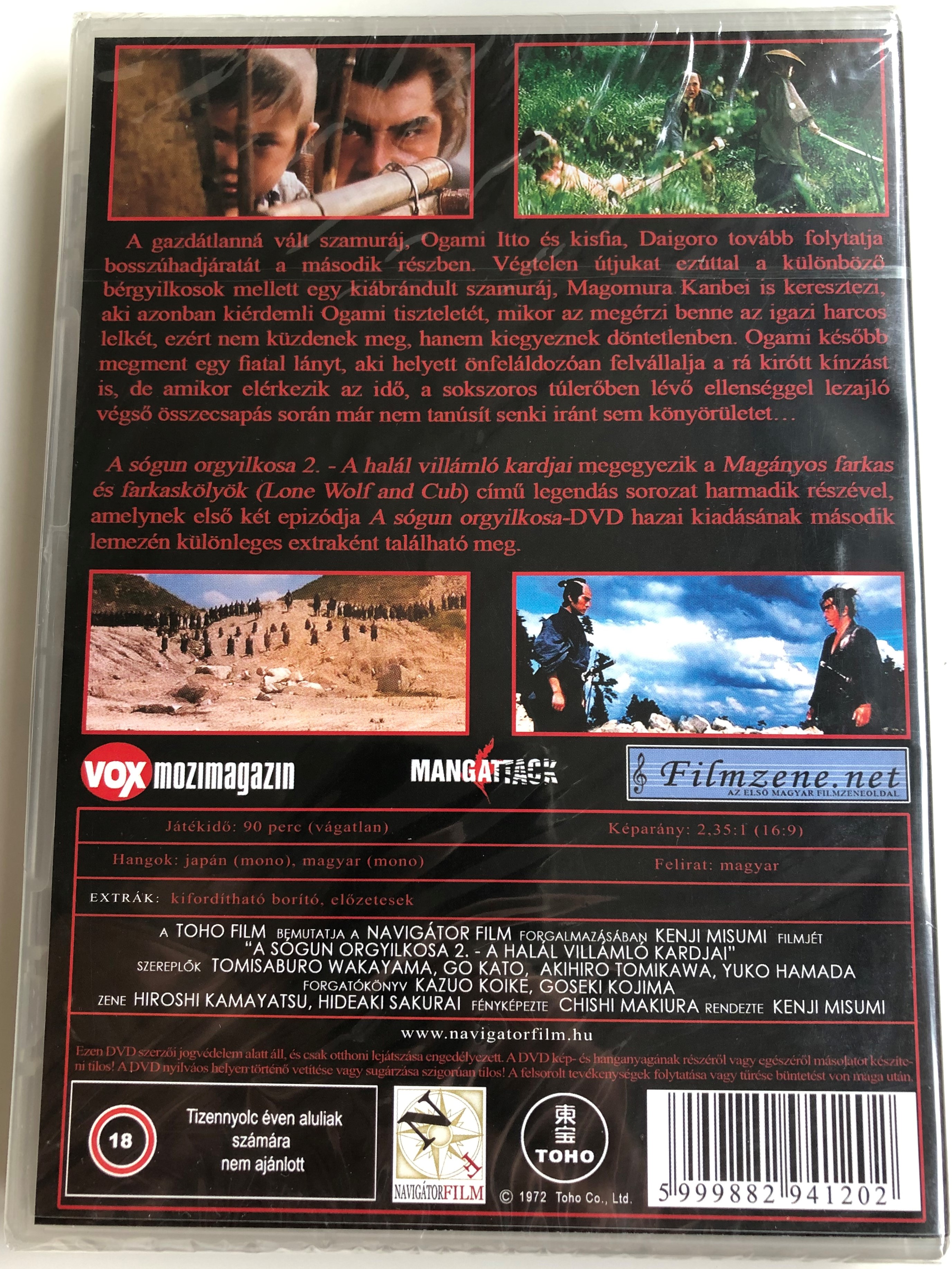 A Sógun orgyilkosa 2 - A halál villámló kardjai (Shogun Assassin 2)