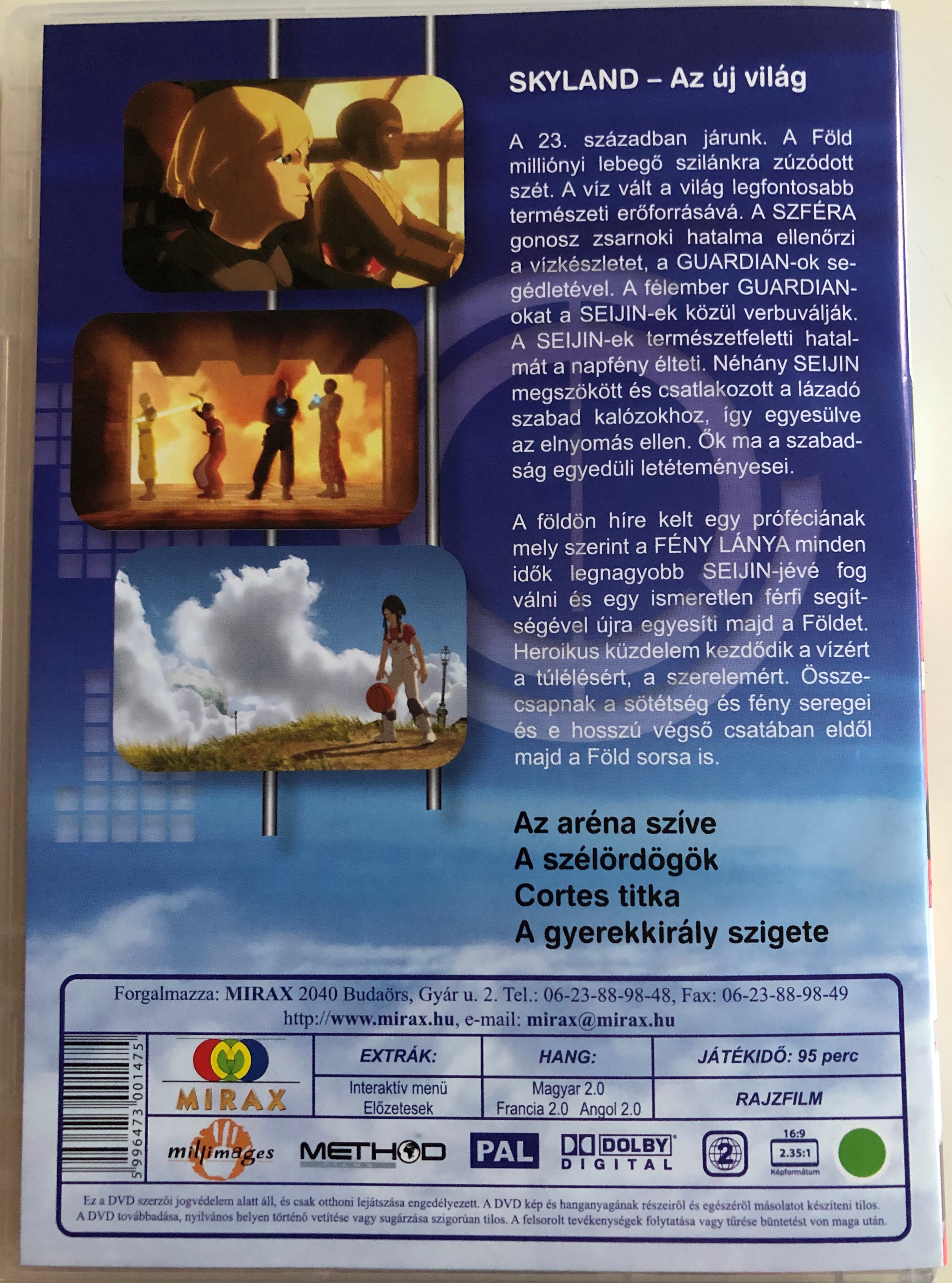 Skyland - Le Nouveau Monde Disc 4 DVD 2005 Skyland - az új világ 4 ...