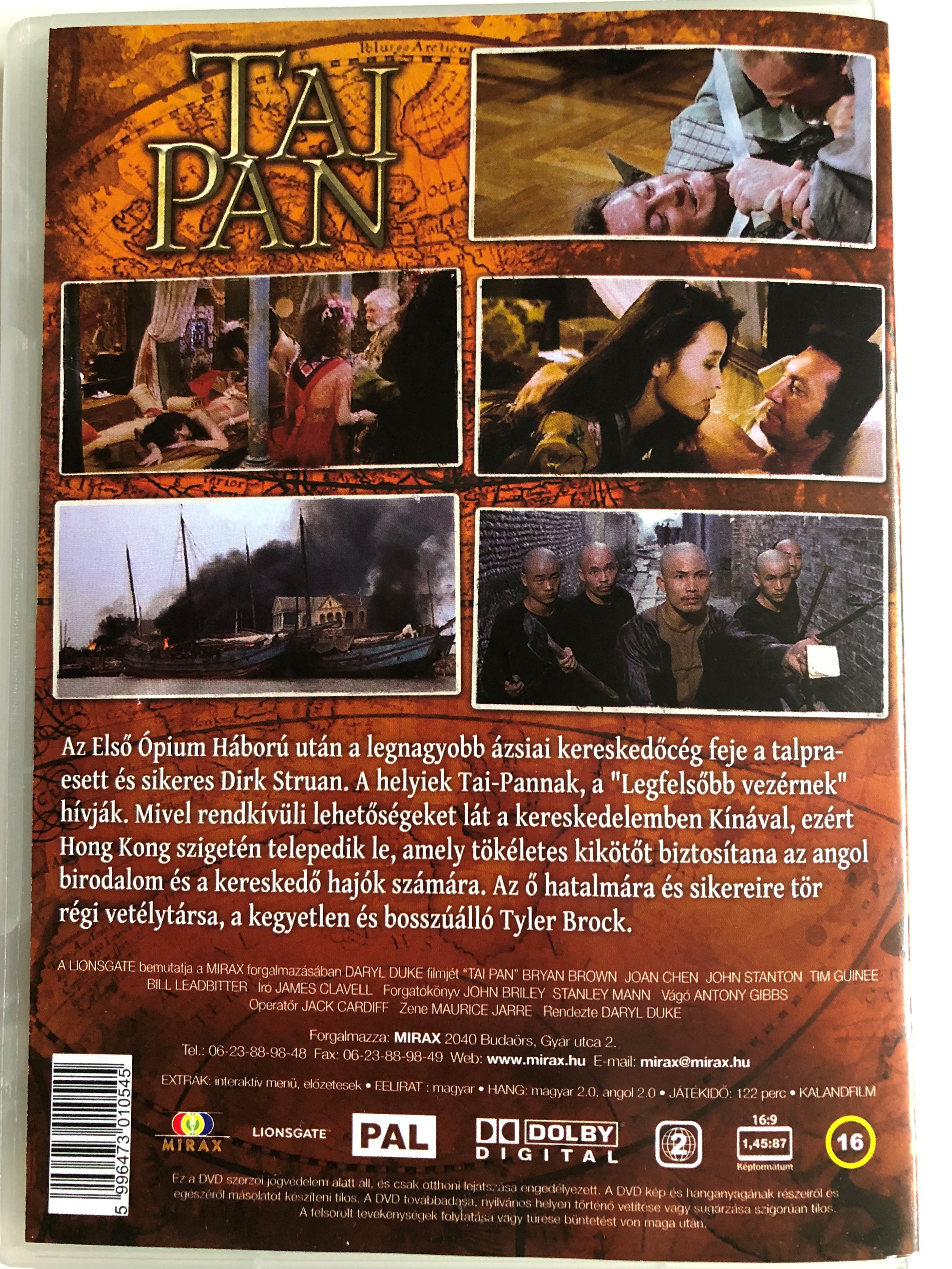 Tai-Pan (1986) - Adventure Drama Film Based on James Clavell's Novel