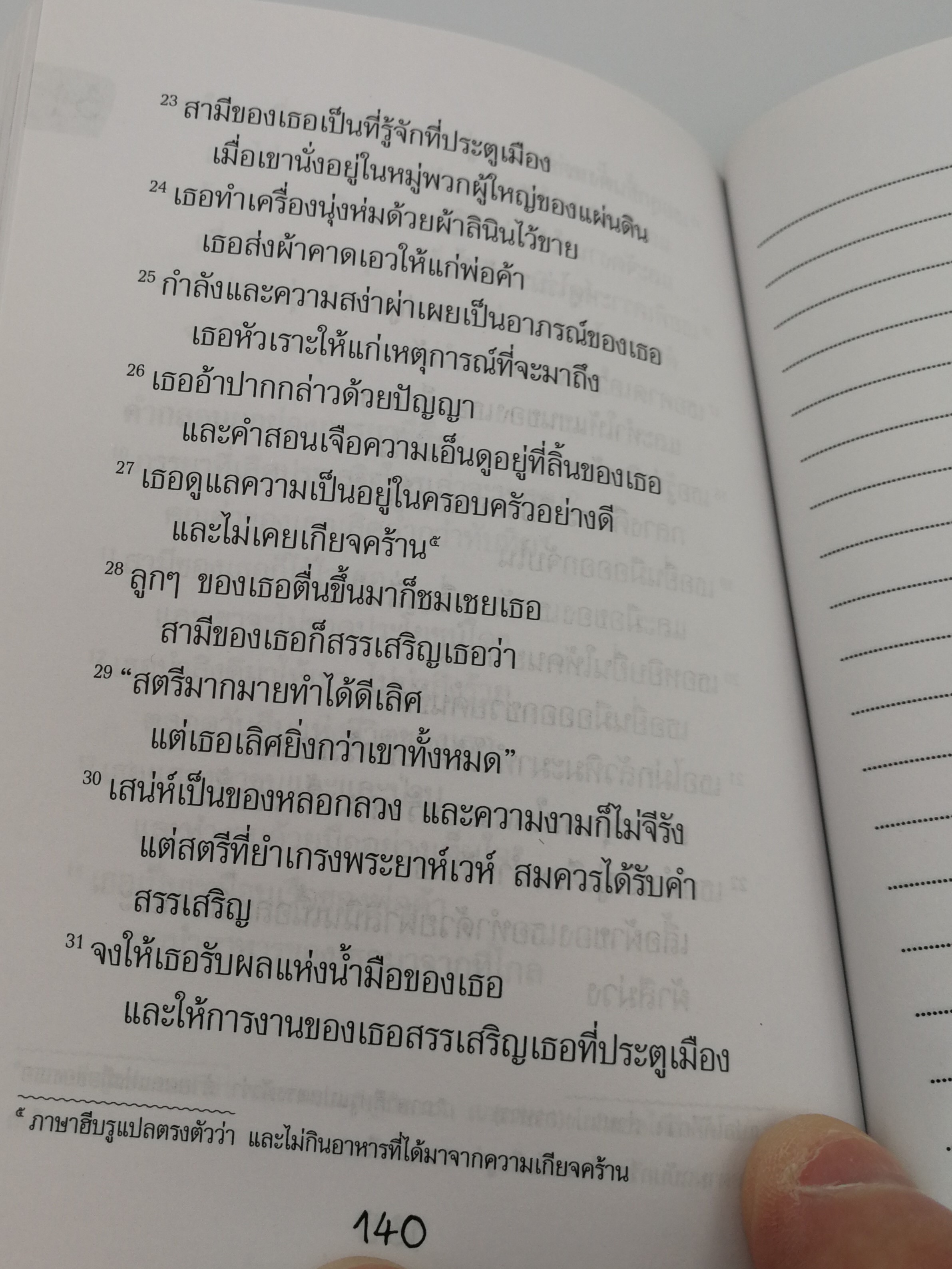 Thai Language Book of Proverbs | ThSV Paperback