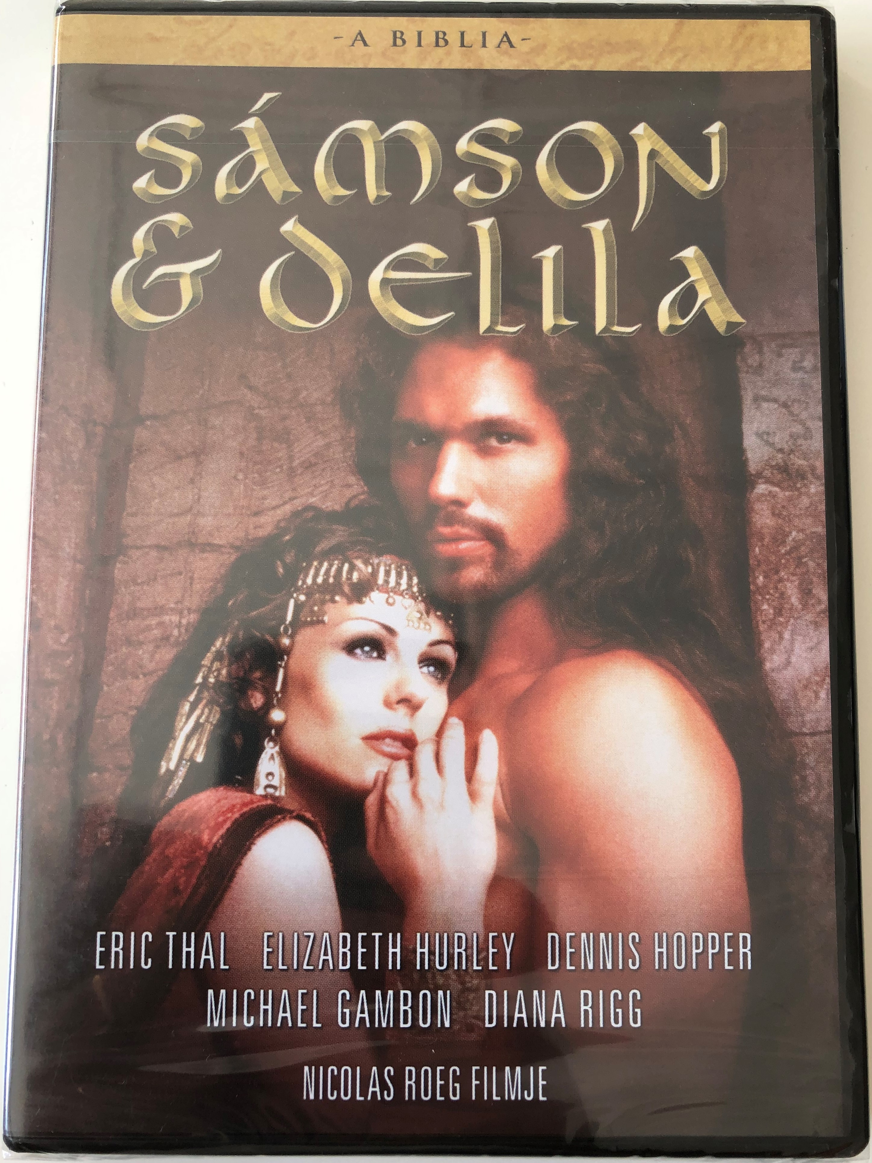 The Bible: Samson and Delilah DVD A Biblia: Sámson és Delila