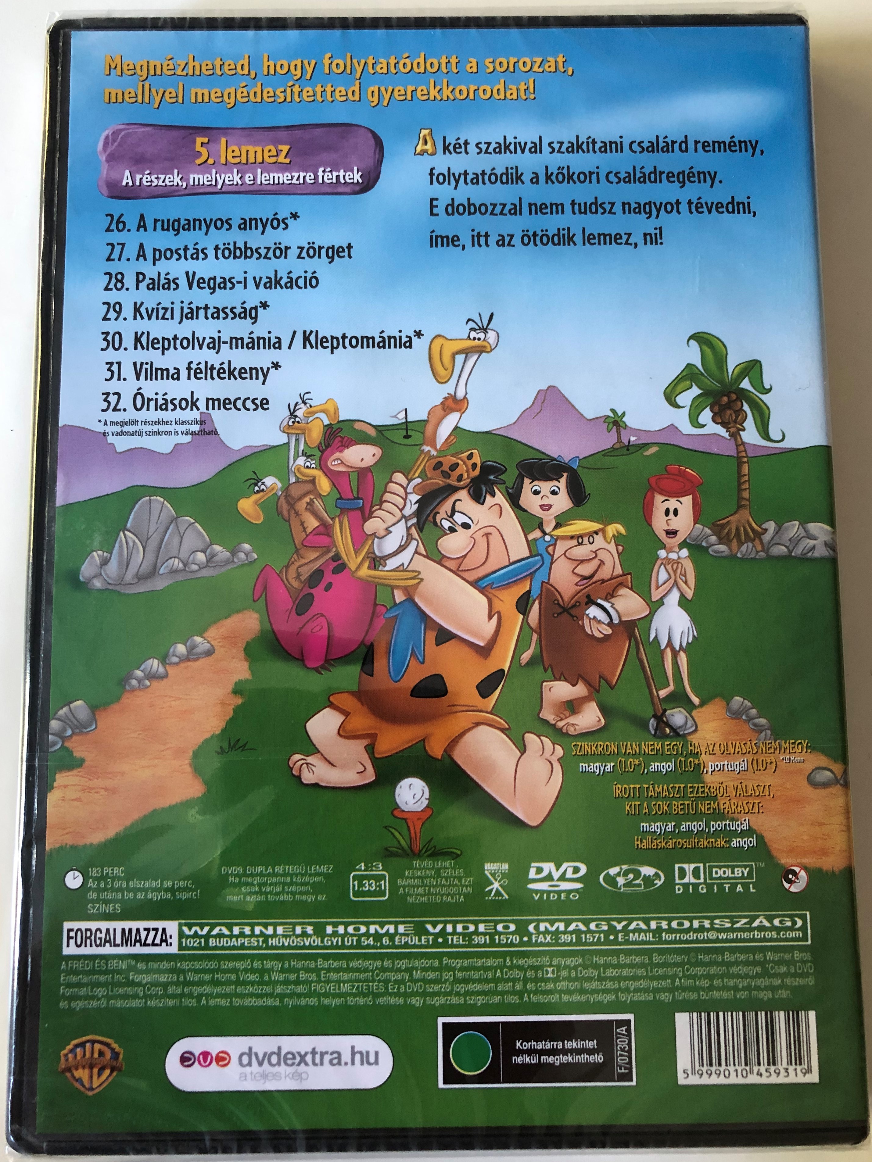 The Flintstones Season 2 Disc 5 - Episodes 26-32