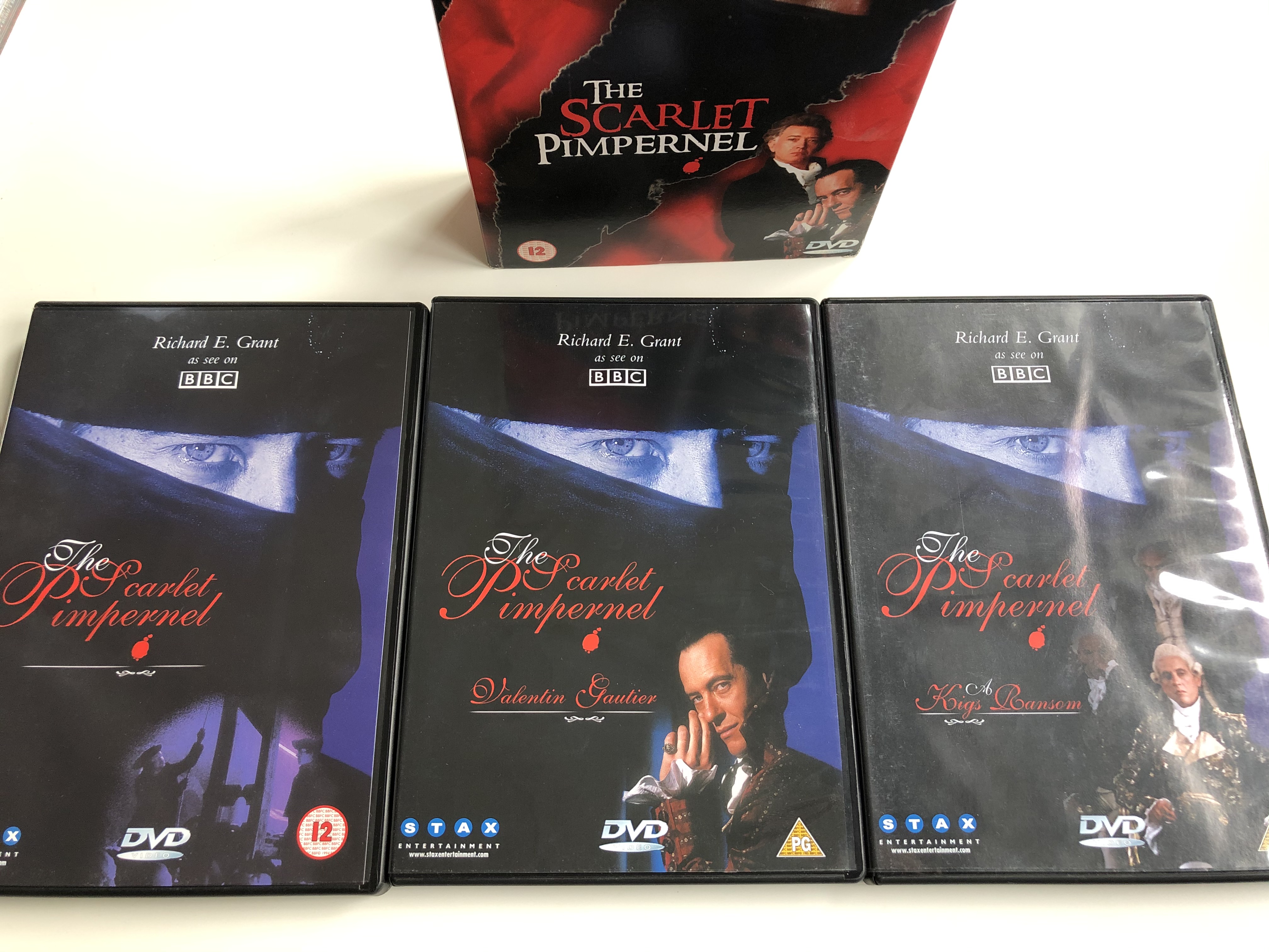 The Scarlet Pimpernel 3xDVD 1998 / Directed by Patrick Lau, Edward ...