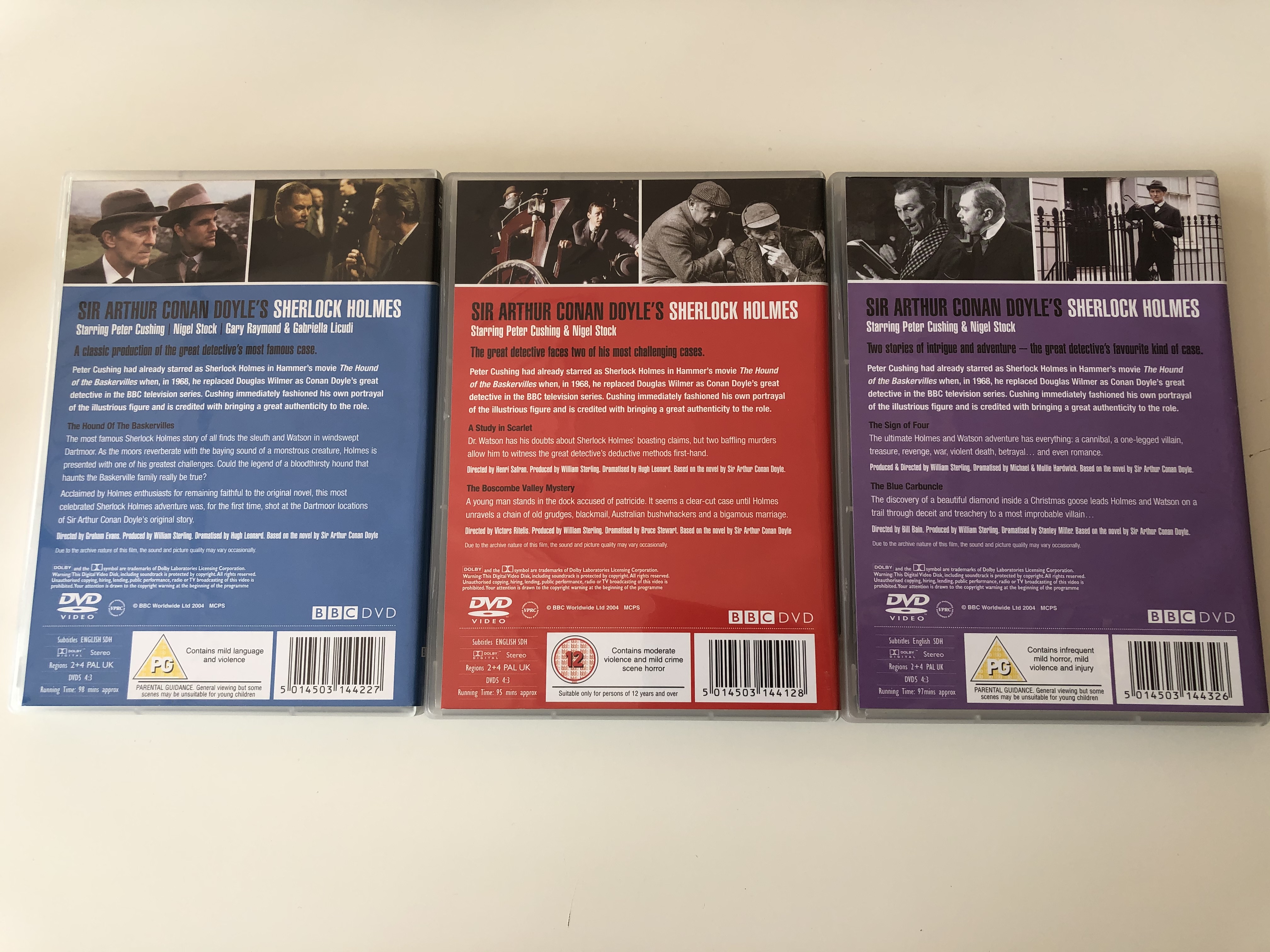 The Sherlock Holmes Collection BBC 3x DVD / The Hound of the ...