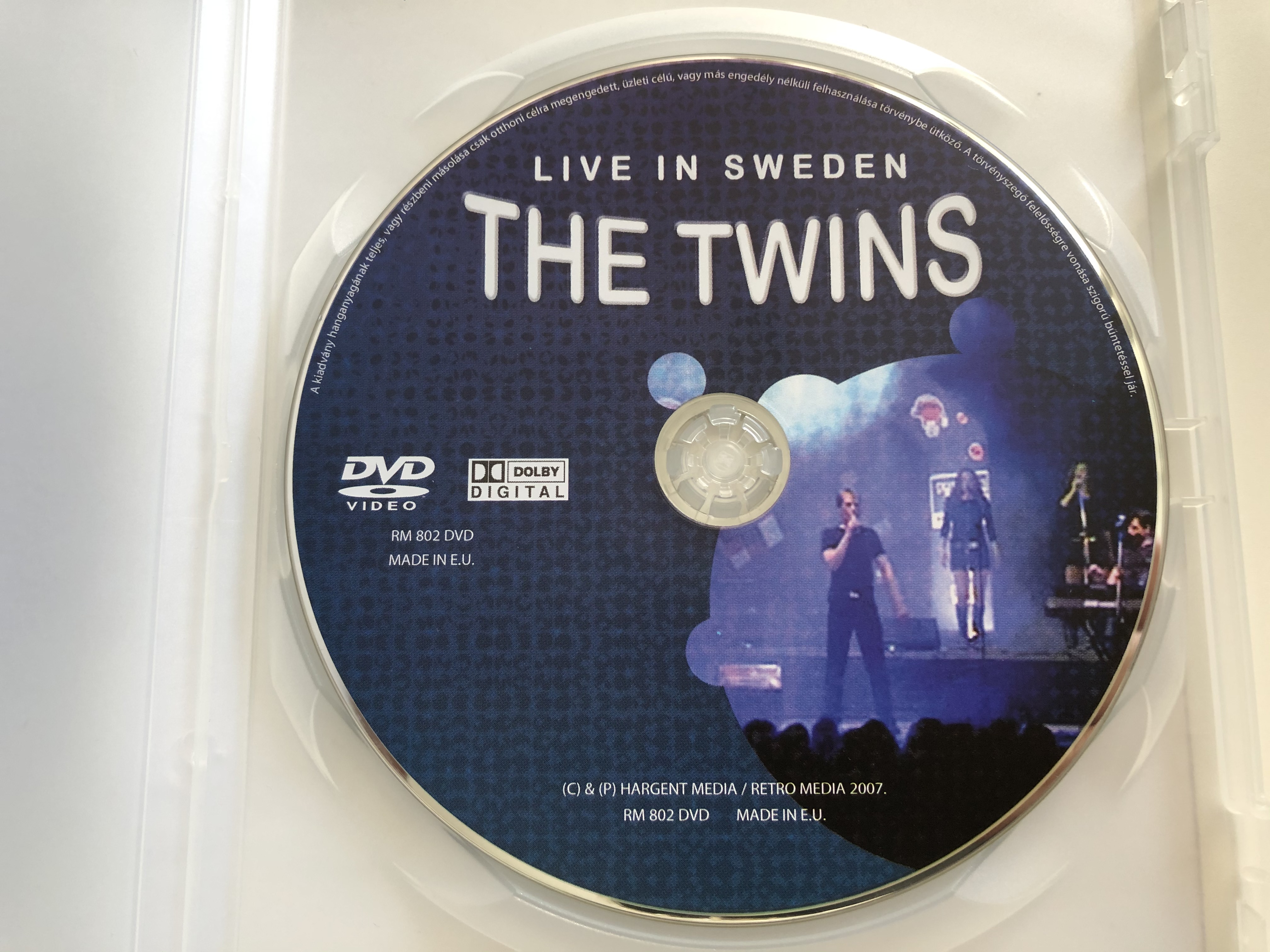 The Twins DVD 2007 Live in Sweden / Hungarian release - Retro Disco ...