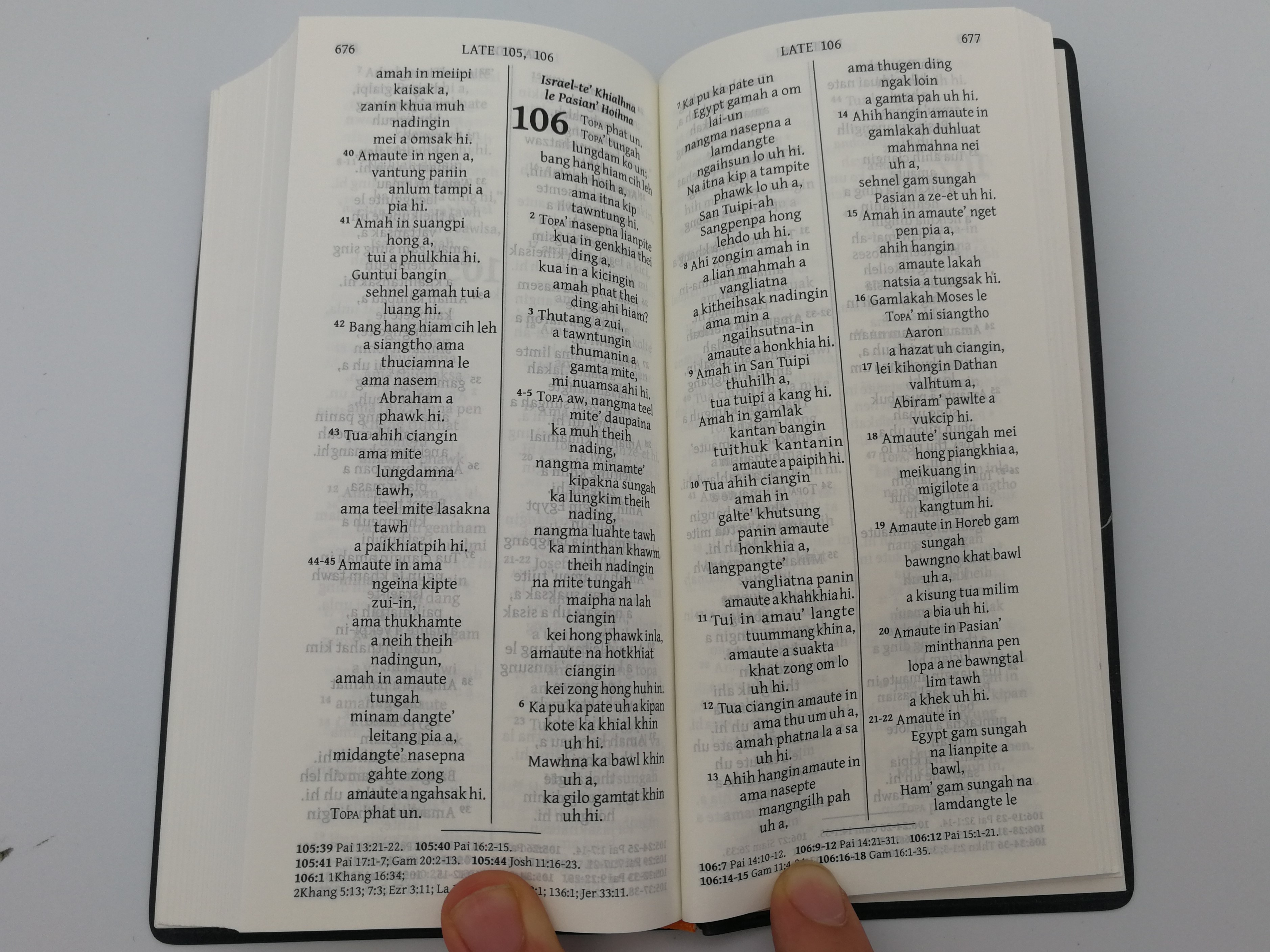 huciam Thak - Late Paunak: New Testament in Tedim Chin