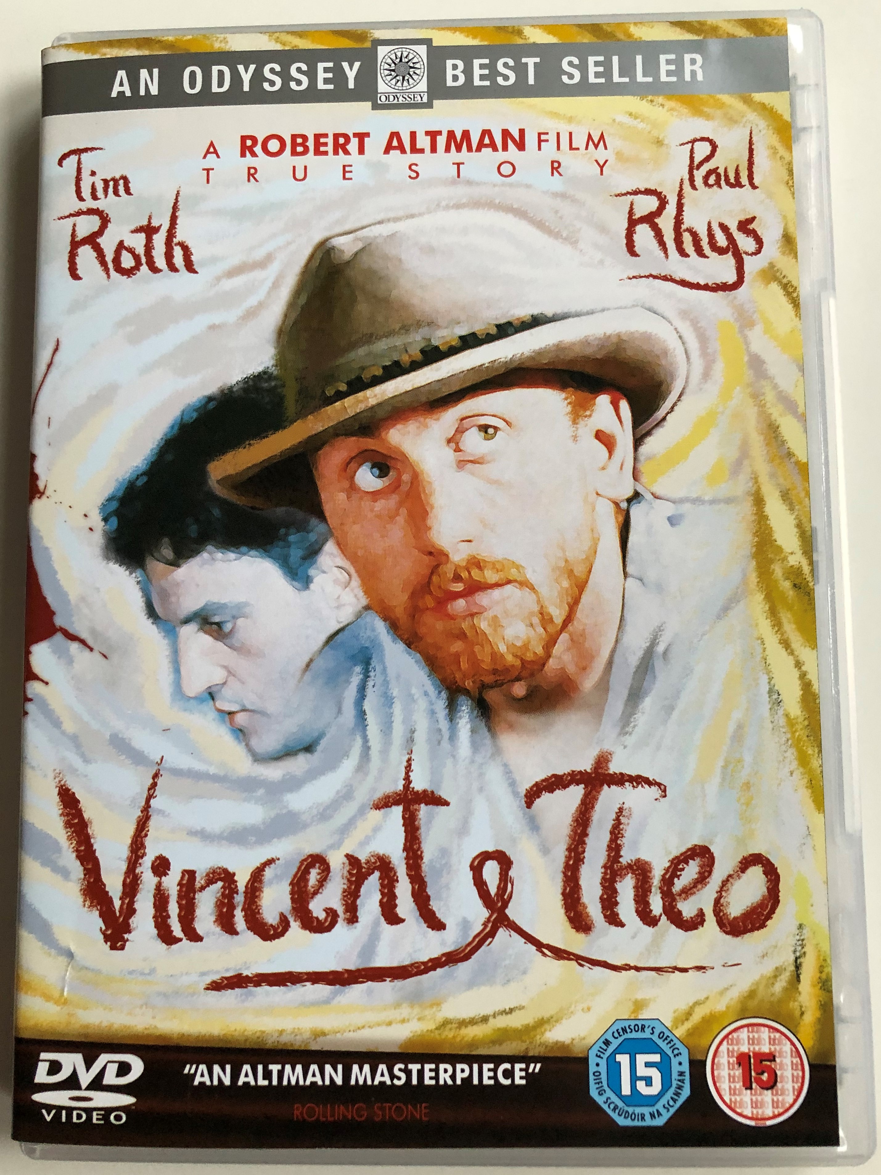 Vincent & Theo DVD 1990 / Directed Robert Altman / Starring: Tim Roth ...