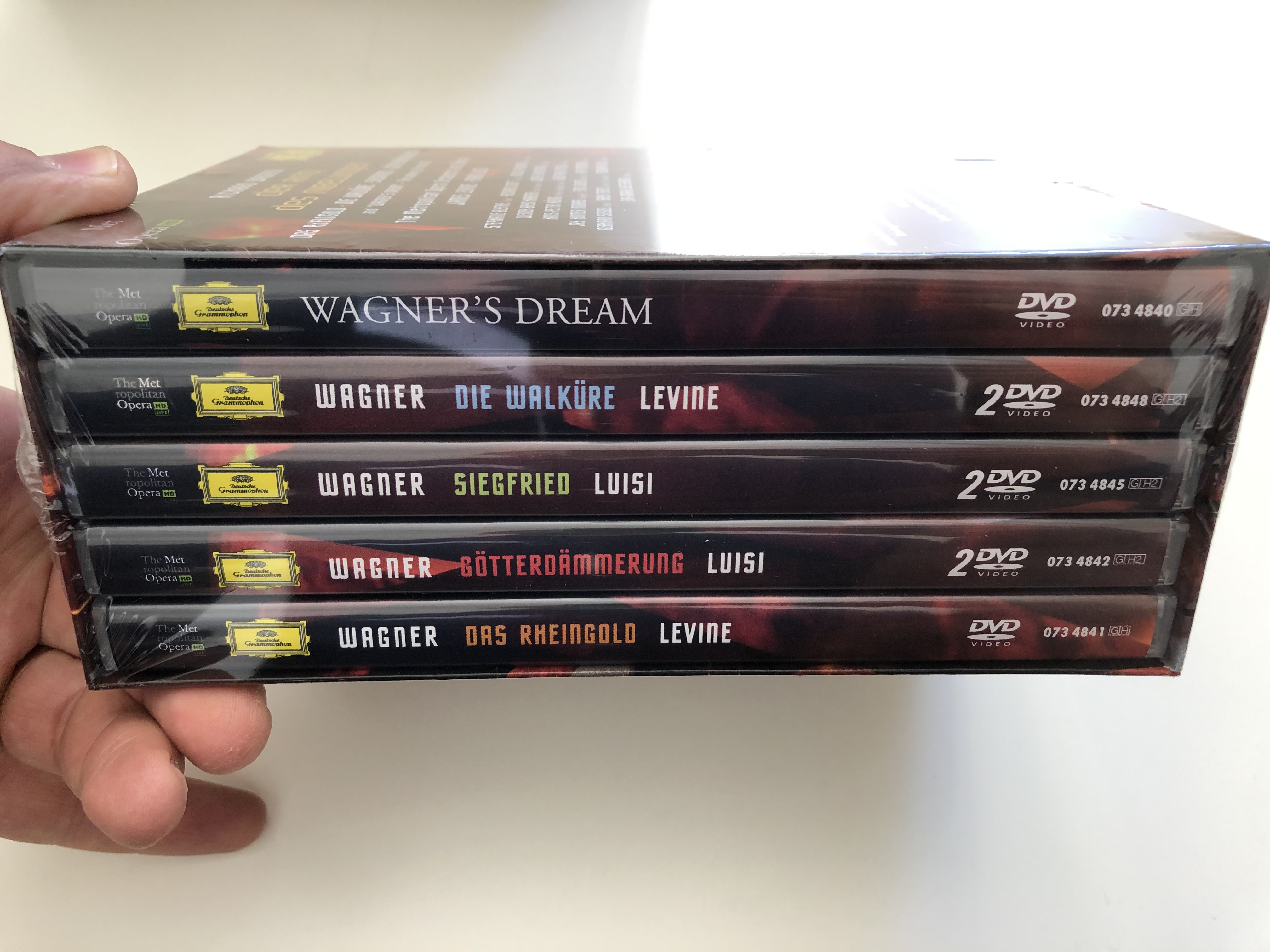 Wagner - Der Ring des Nibelungen & "Wagner's Dream" 8xDVD SET The ...