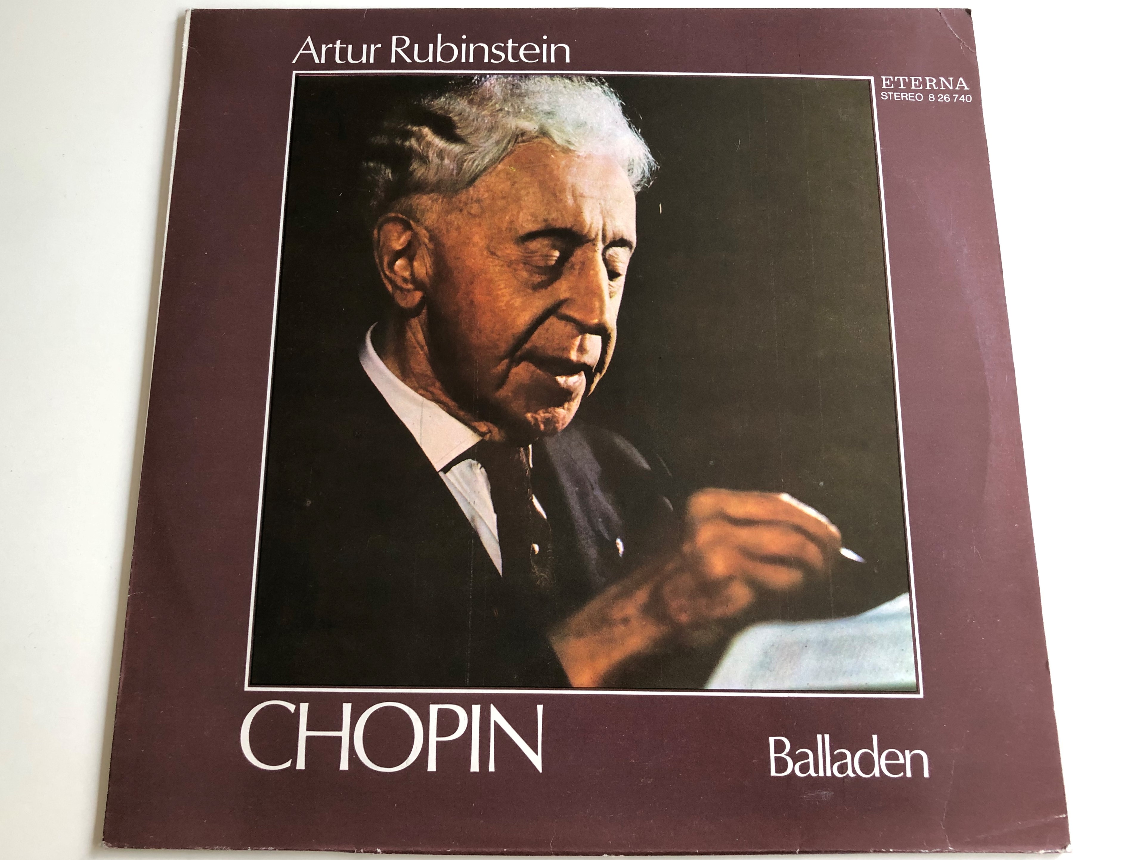 Artur Rubinstein - Chopin / Balladen / Made In German Democratic ...