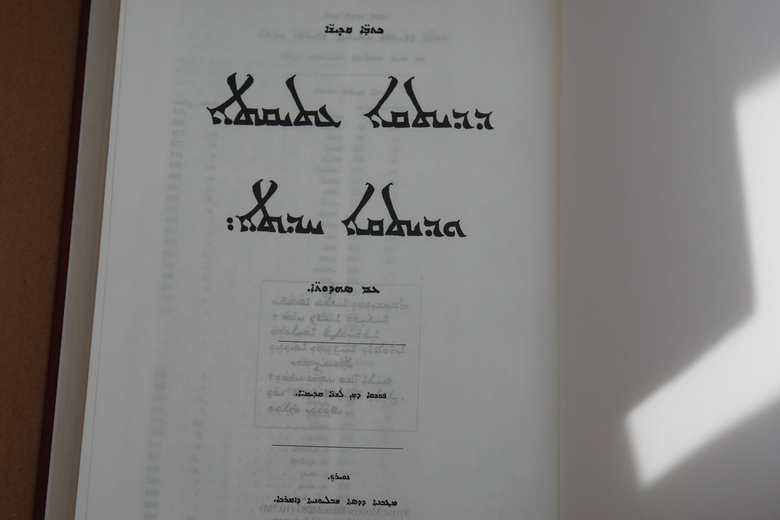 NEW REPRINT! LUXURY EDITION!!SYRIAC BIBLE M083 MODERN SYRIAC LANGUAGE ...