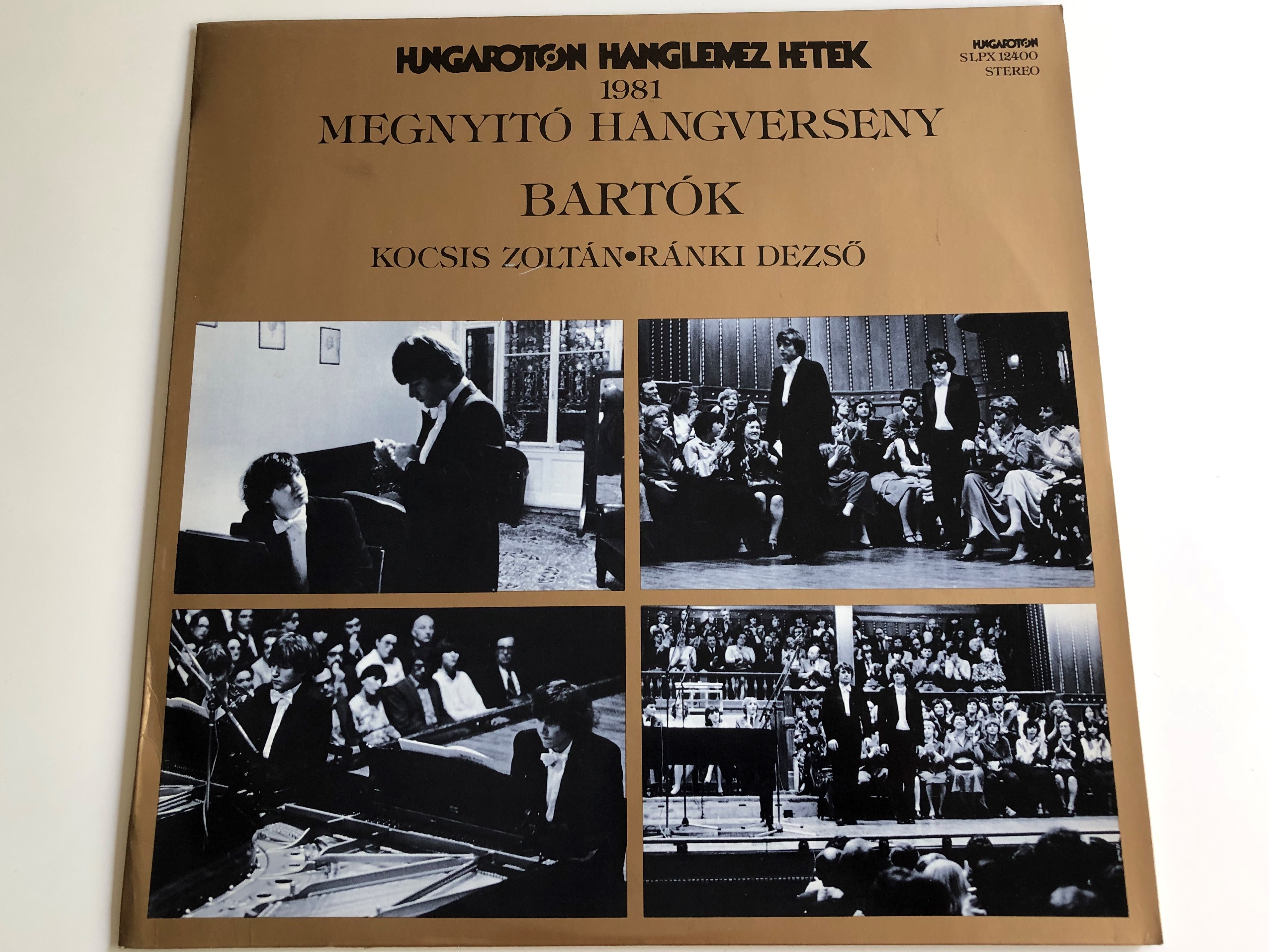 Hungaroton Lemez Hetek 1981 / Megnyitó hangverseny - Bartók / Kocsis ...