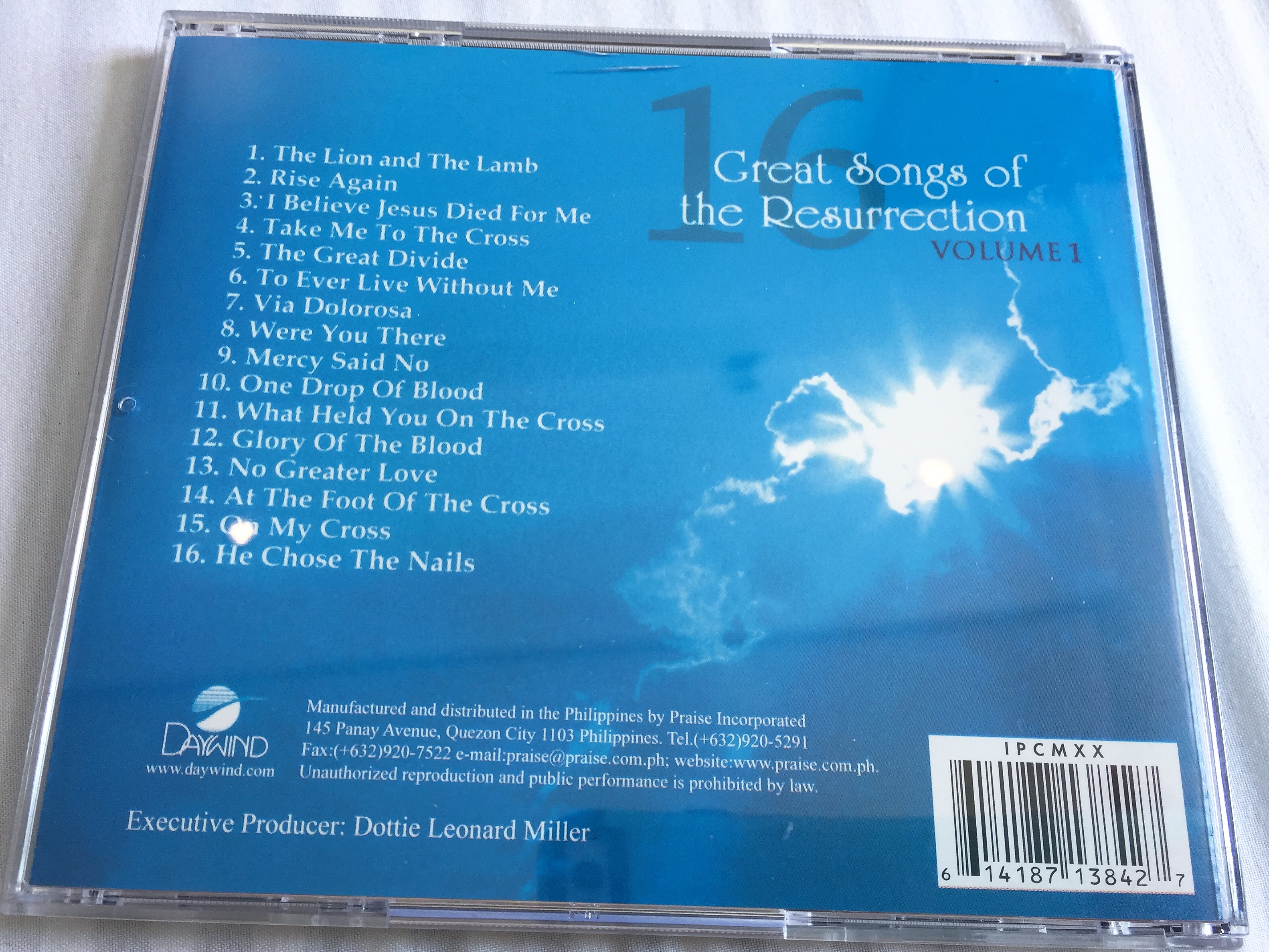 16 Great Songs Of Resurrection Vol.1 / Audio CD / Label: Daywind ...