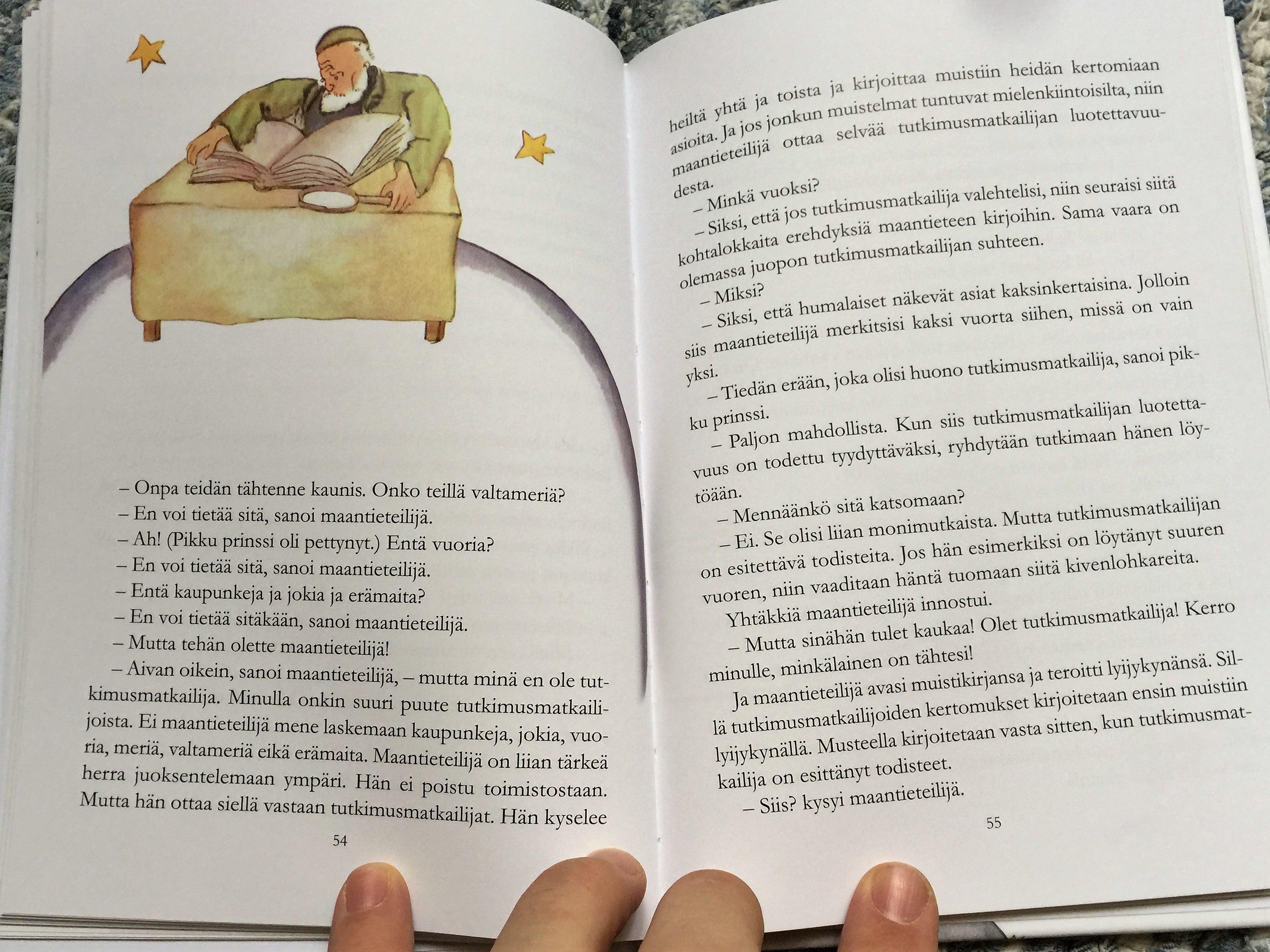 Pikku Prinssi / The Little Prince in Finnish Language / Antoine de ...