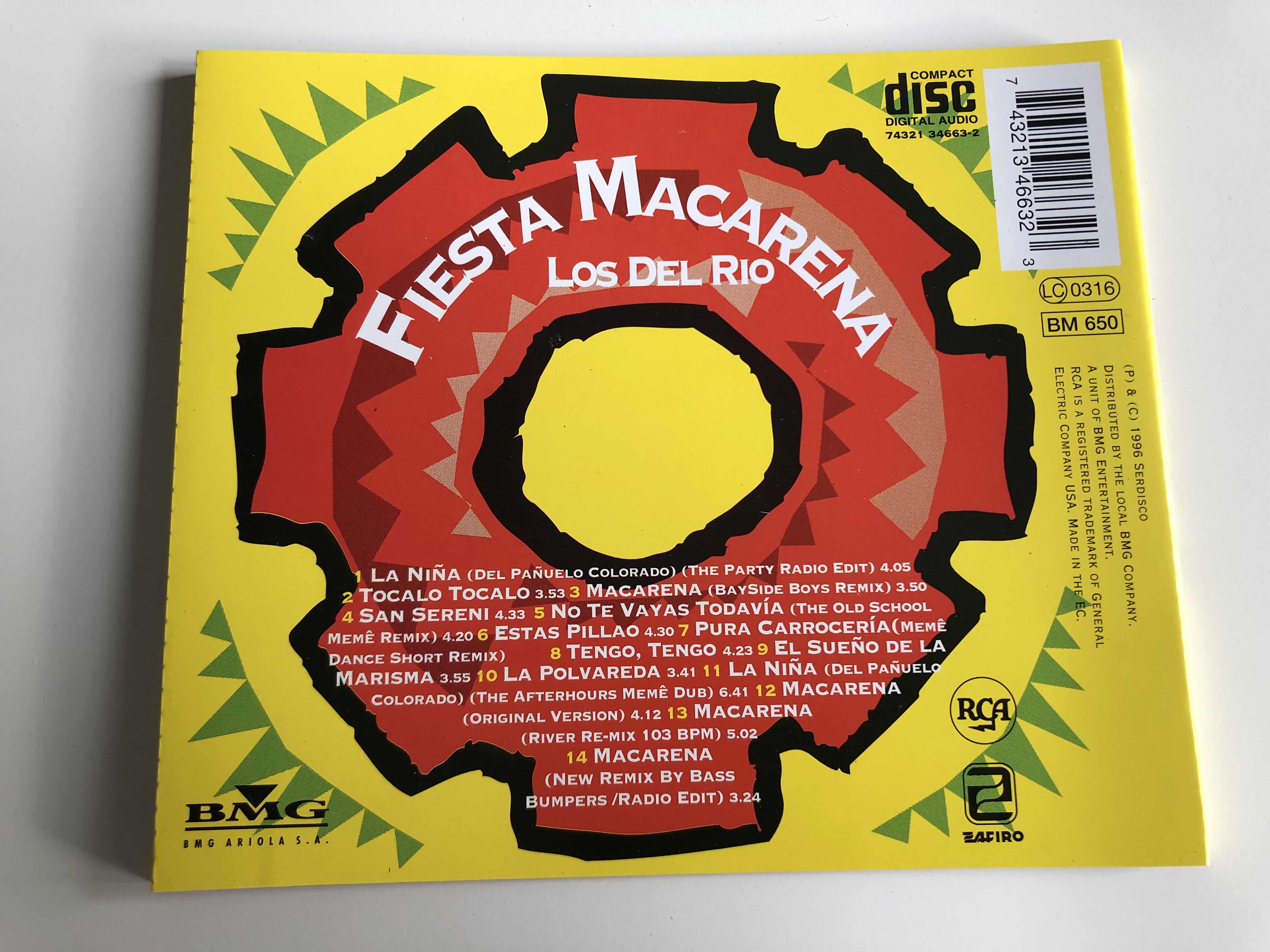 Los Del Rio - Fiesta Macarena / Antonio Romero Monge & Rafael Ruiz ...