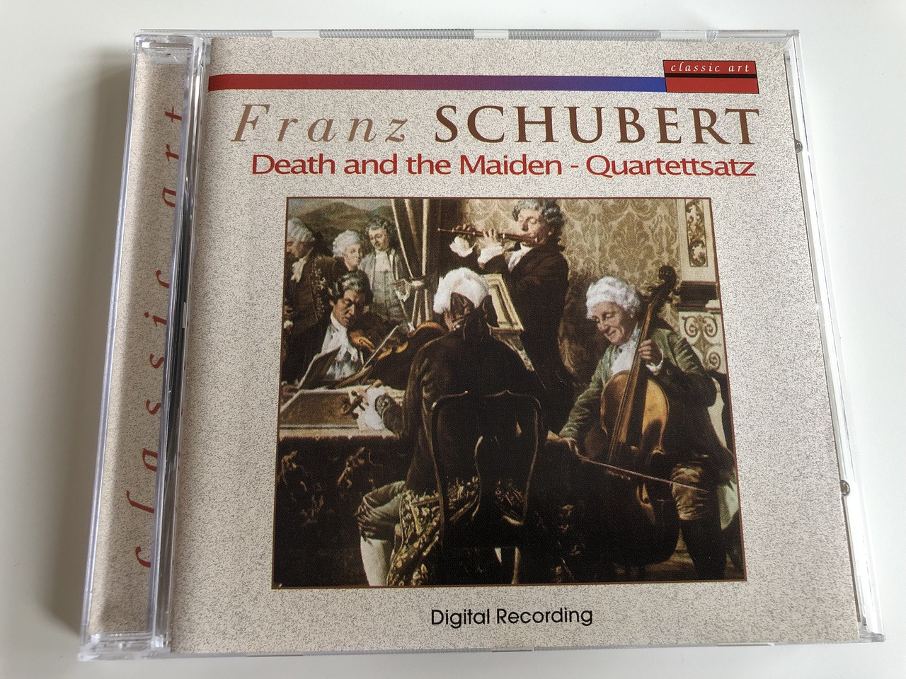 Franz Schubert - Death and the Maiden - Quartettsatz / Digital ...
