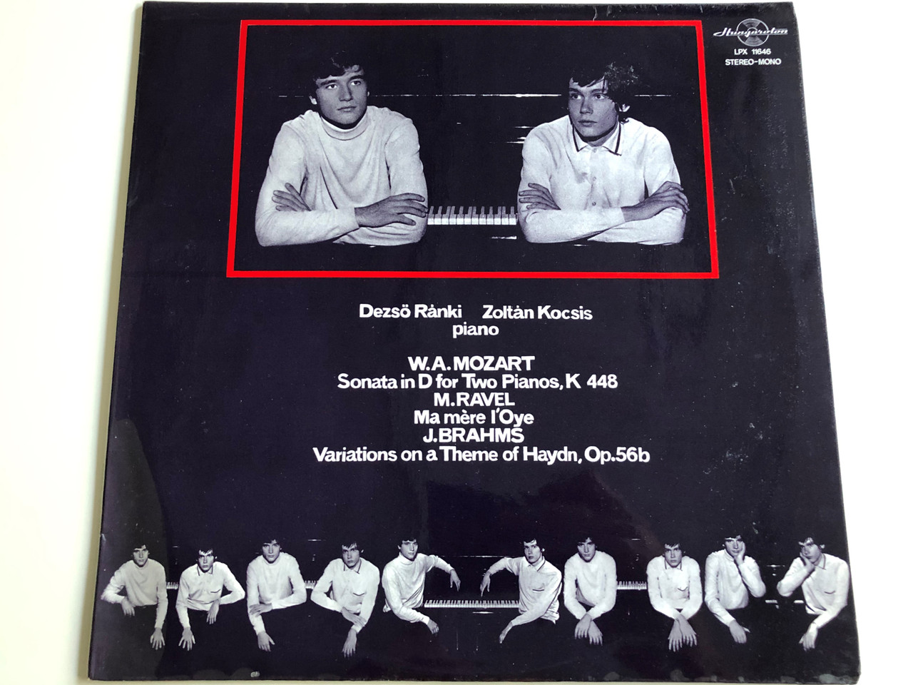 Dezso Ranki, Zoltan Kocsis - piano / W.A.MOZART - Sonata in D for Two ...