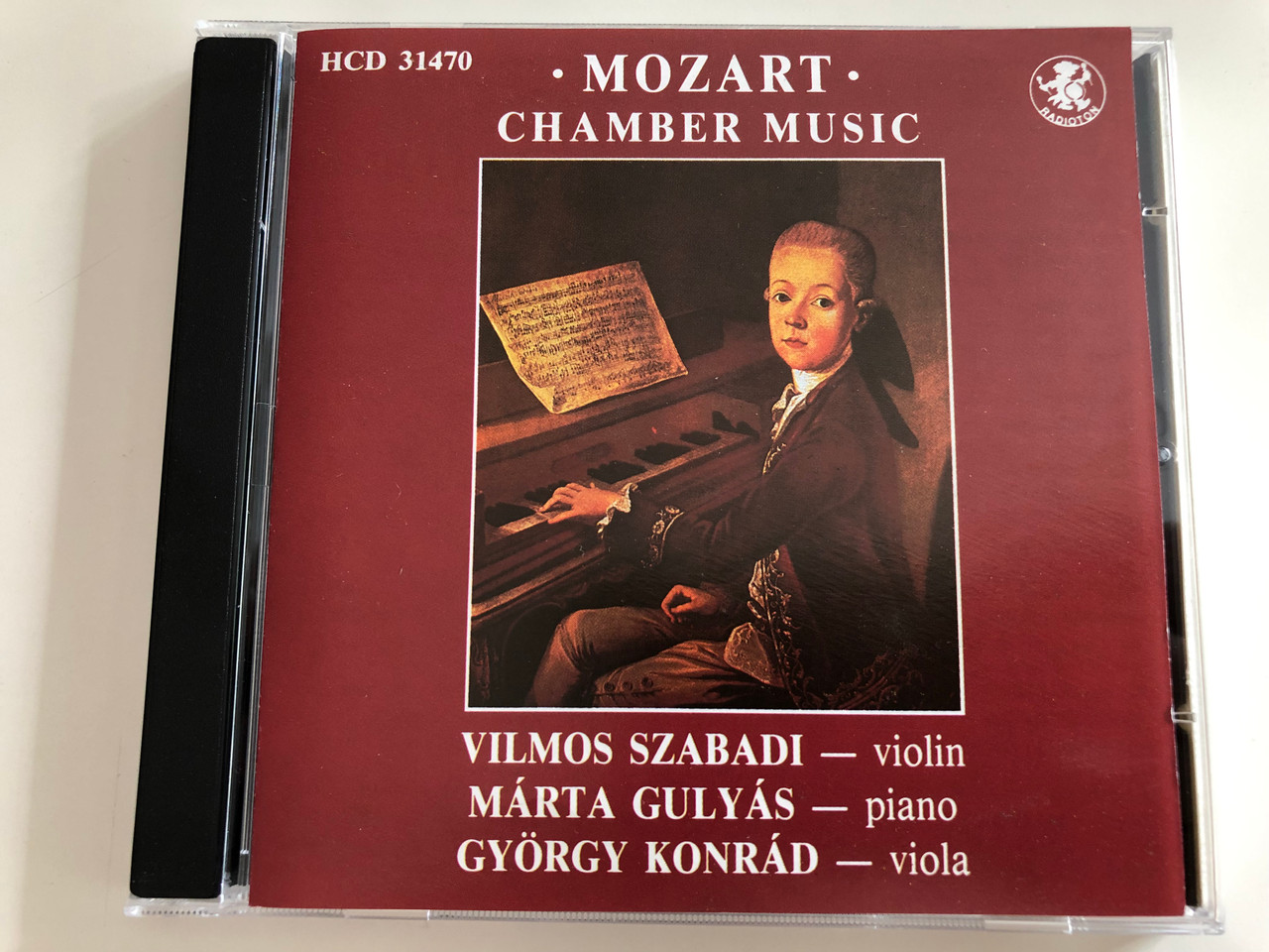 W. A. Mozart - Chamber Music / Vilmos Szabadi - violin, Márta Gulyás ...