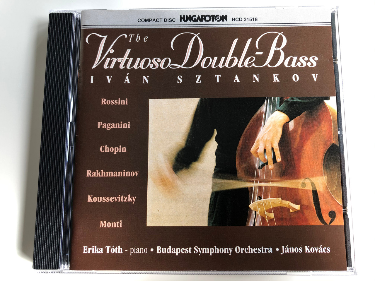 The Virtuoso Double-Bass - Iván Sztankov ‎/ Rossini, Paganini, Chopin ...