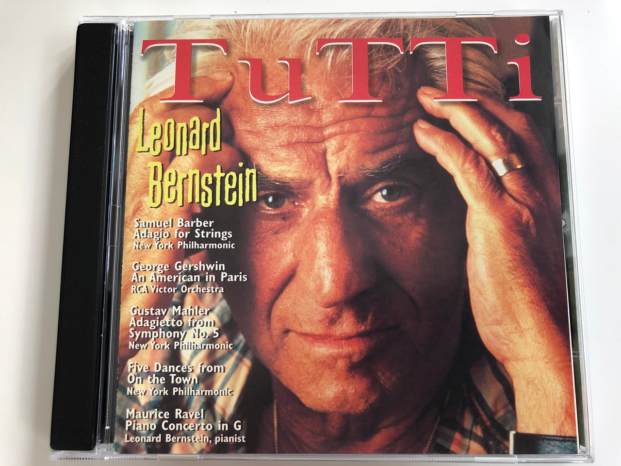 Tutti Leonard Bernstein / Samuel Barber, George Gershwin, Gustav Mahler ...