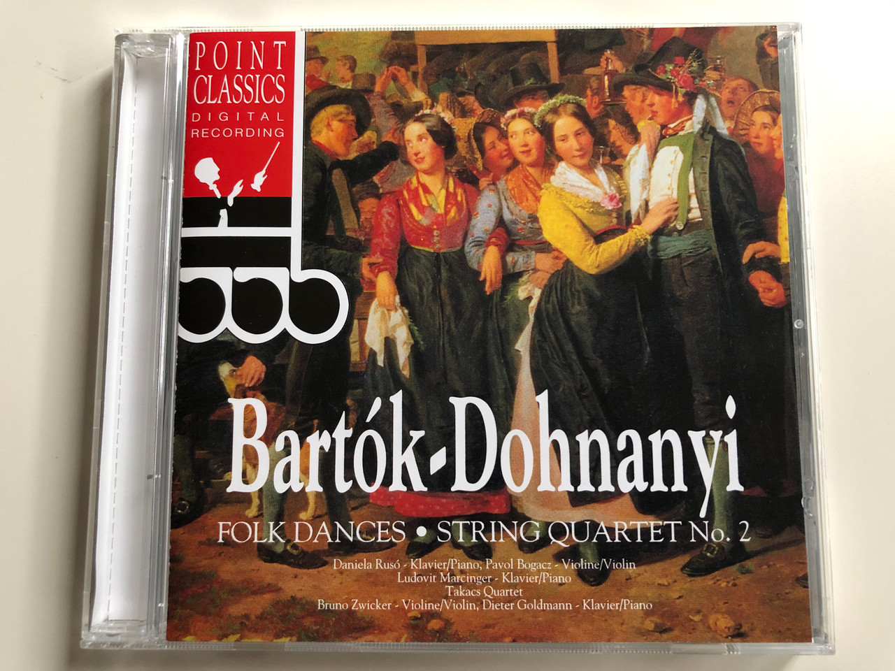Bartok-Dohnanyi - Folk Dances, String Quartet No. 2 / Piano: Daniela ...